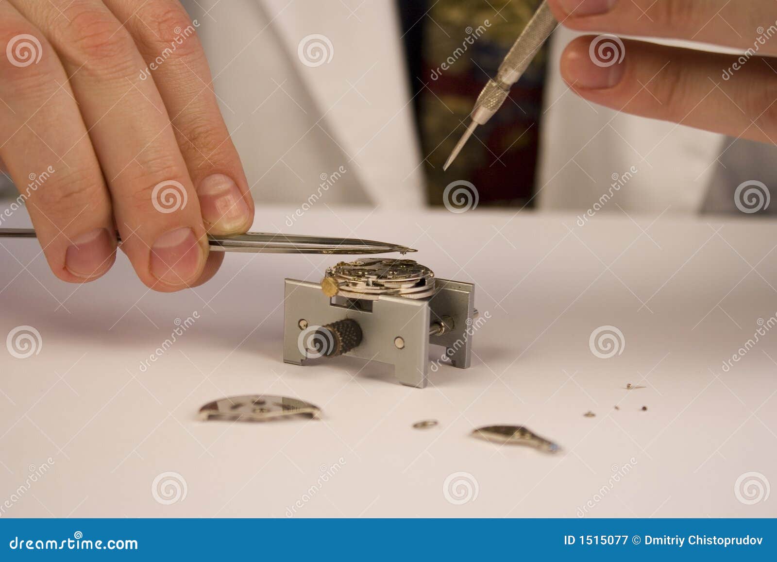 Watch Repair stock image. Image of inside, circles, dismantle - 1515077