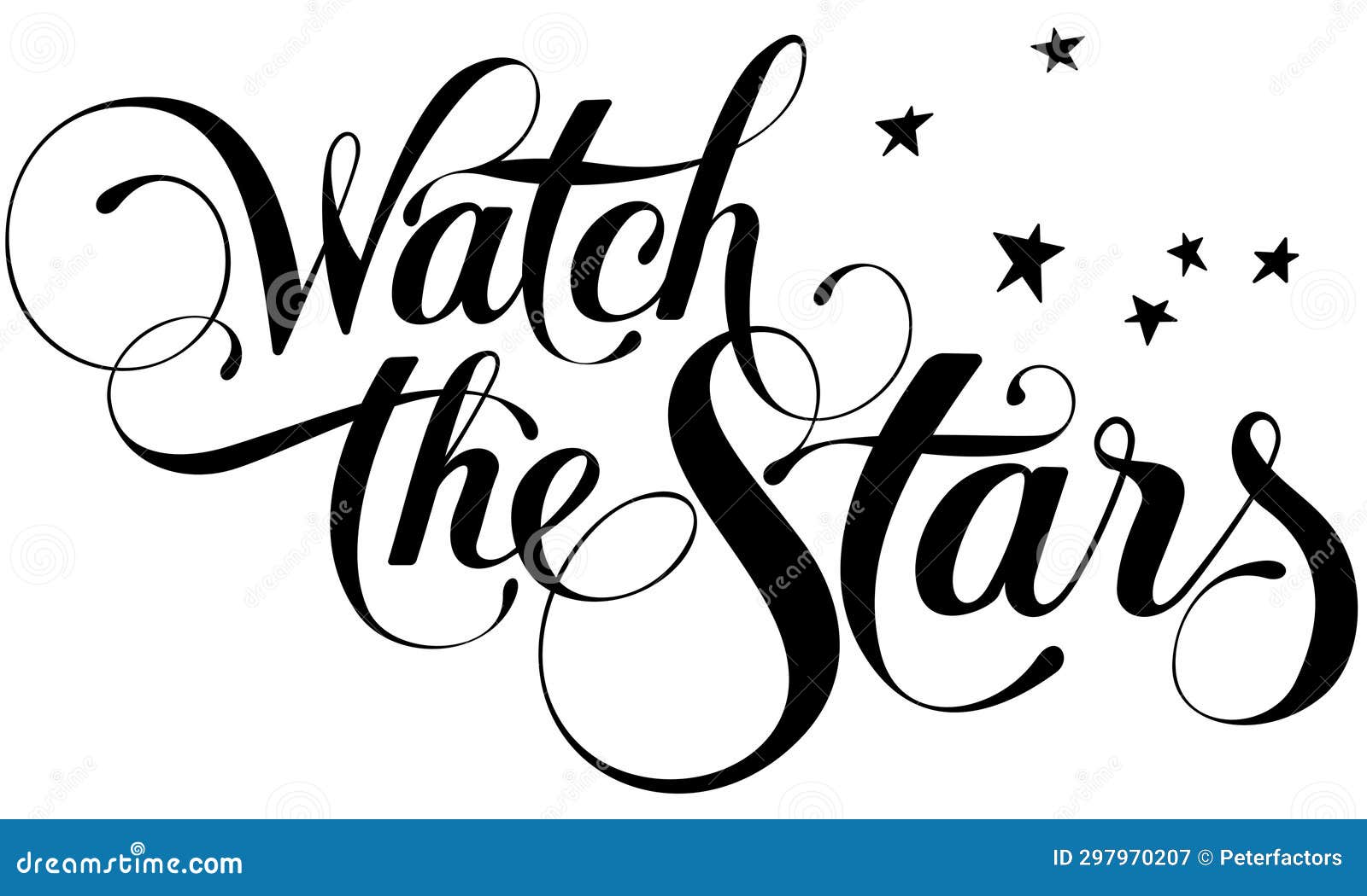 Stars, Set Of Custom Stars For Logo And Design Edits, V4 Stock Photo ...