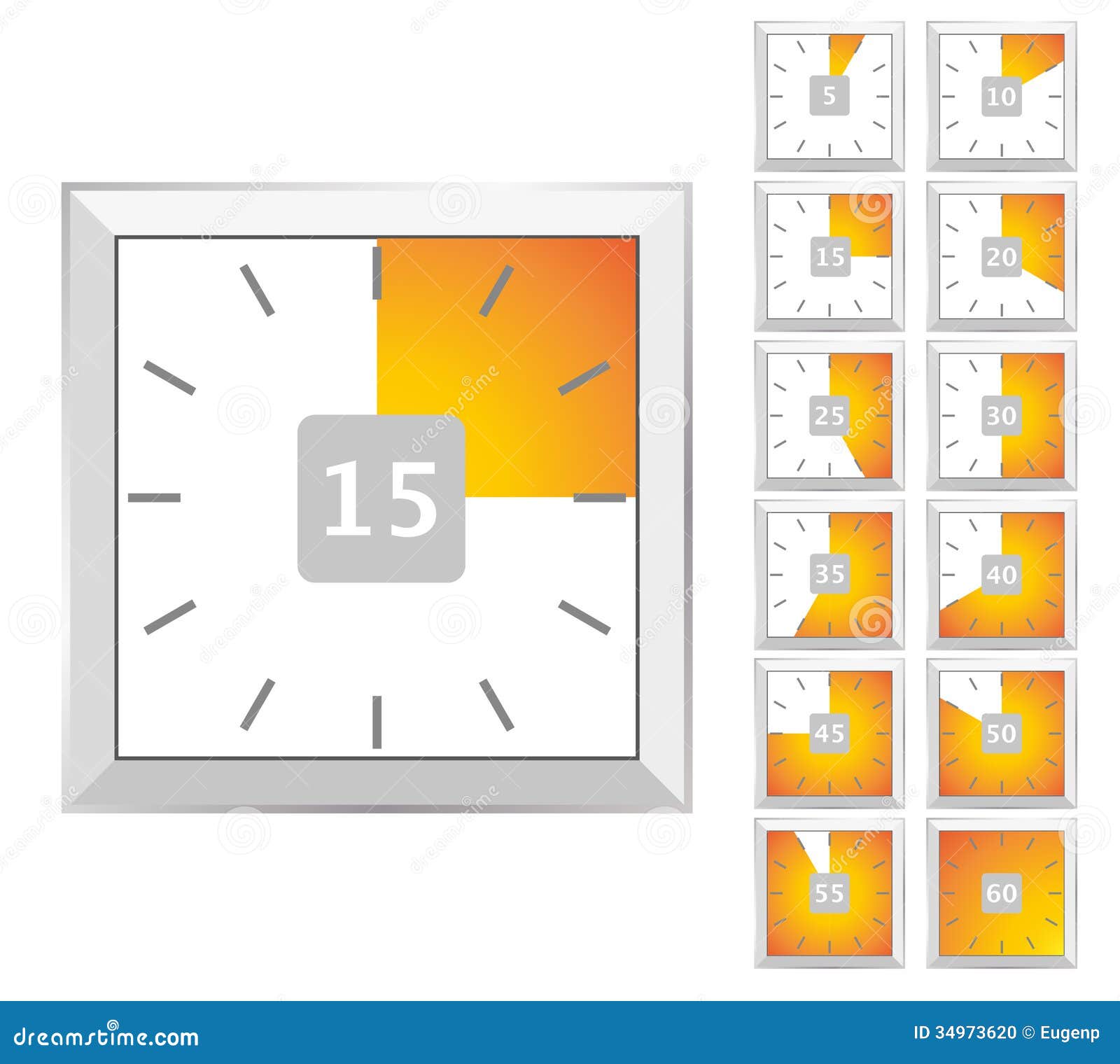 Fob Watch Timer Showing Icons With 24 Hour 36 48 72 12 Delivery Time ...