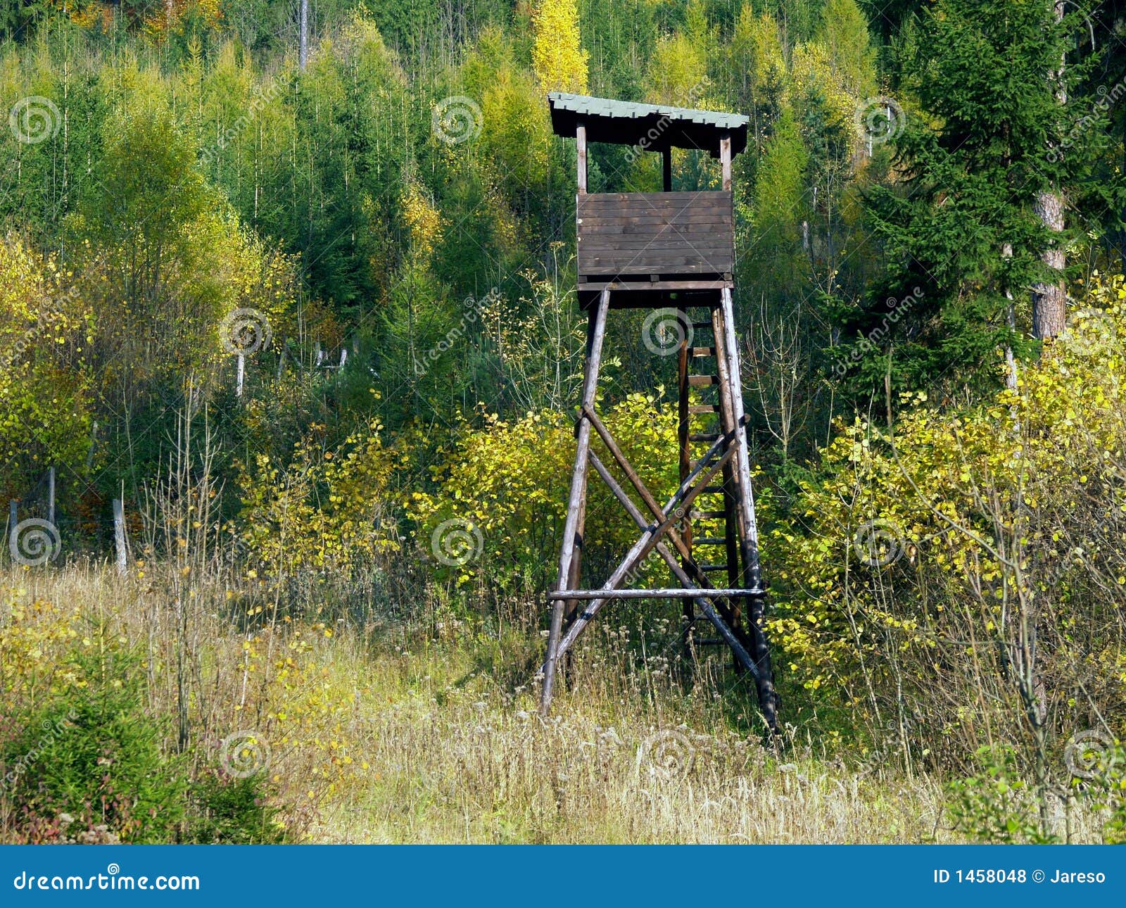 Watch tower stock photo. Image of nature, construction - 1458048