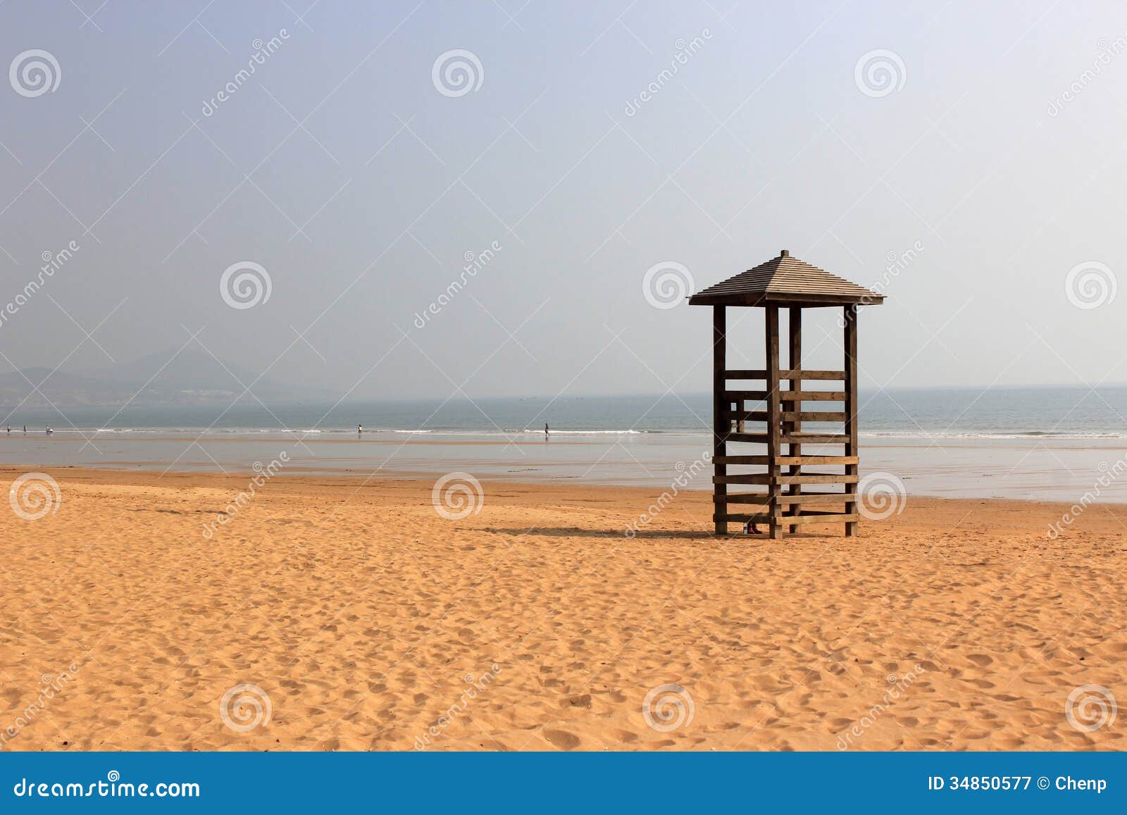 In the watch tower Beach stock image. Image of subjects - 34850577