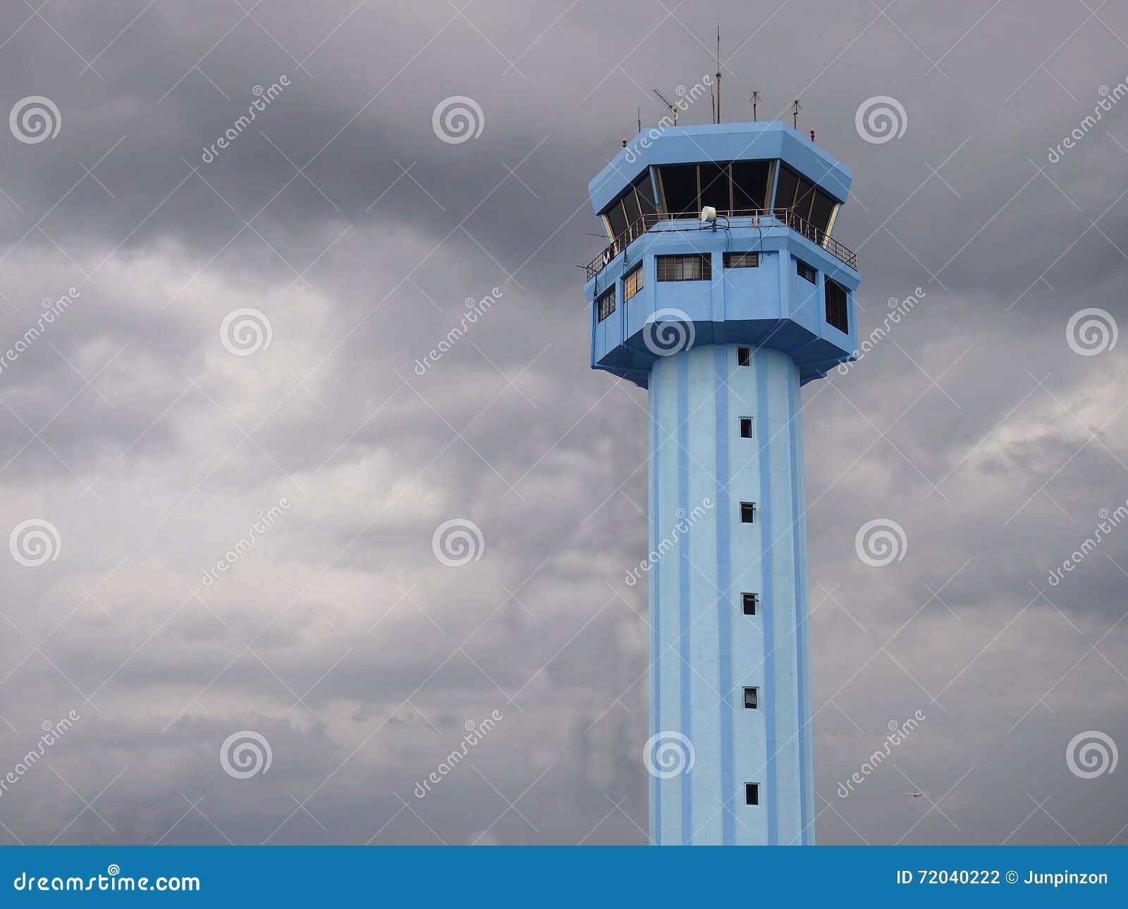 Watch Tower stock photo. Image of communication, clouds - 72040222