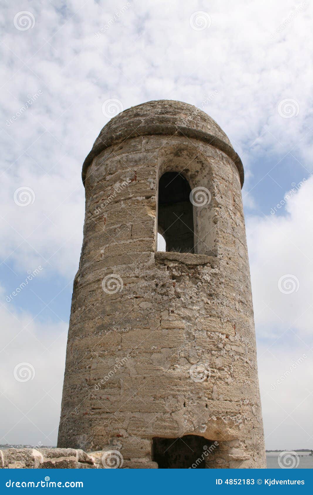 Watch Tower St. Augustine Fort Stock Image - Image of watch, augustine ...