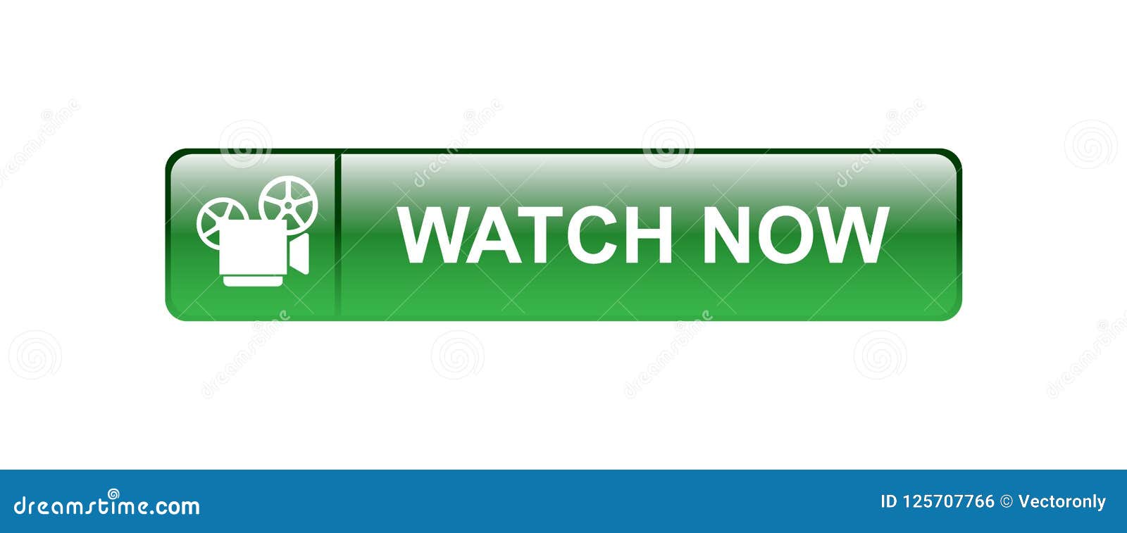 Watch video now stock vector. Illustration of adhesive - 125707766