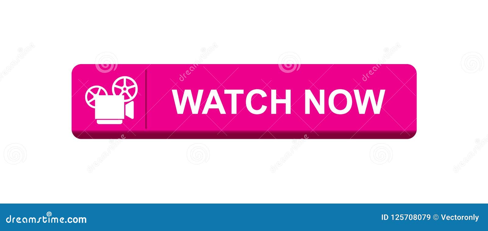 Watch video now stock vector. Illustration of access - 125708079