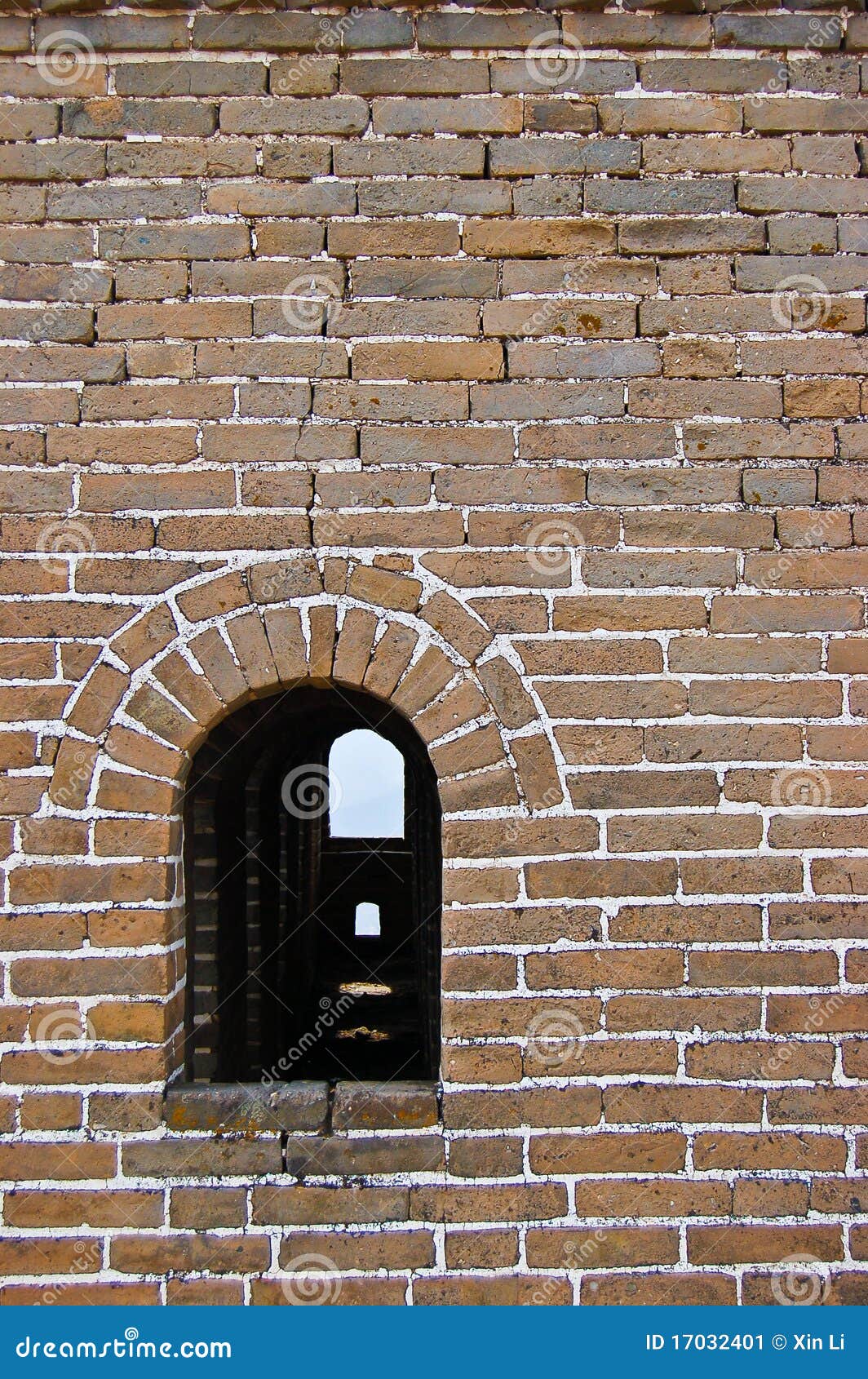 Watch window of Great Wall stock image. Image of travel - 17032401