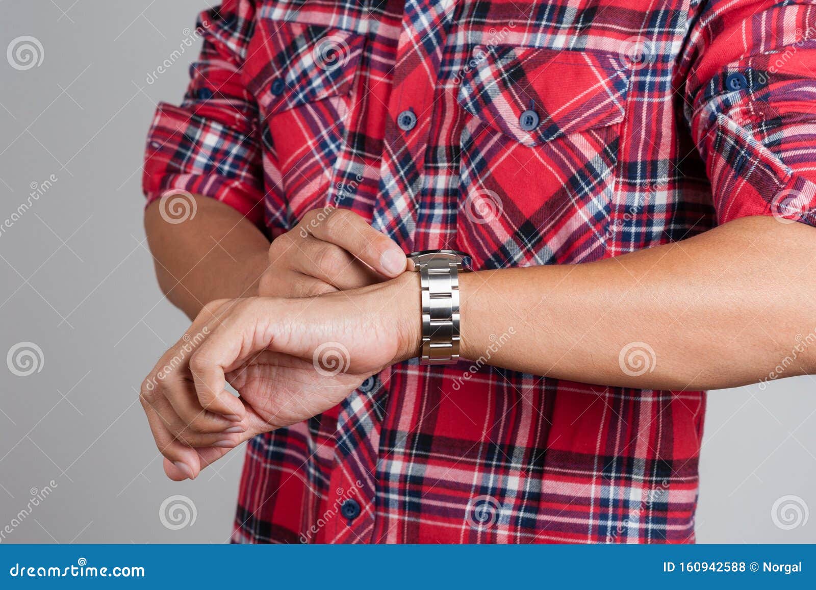 Watch on wrist stock photo. Image of closeup, classy - 160942588
