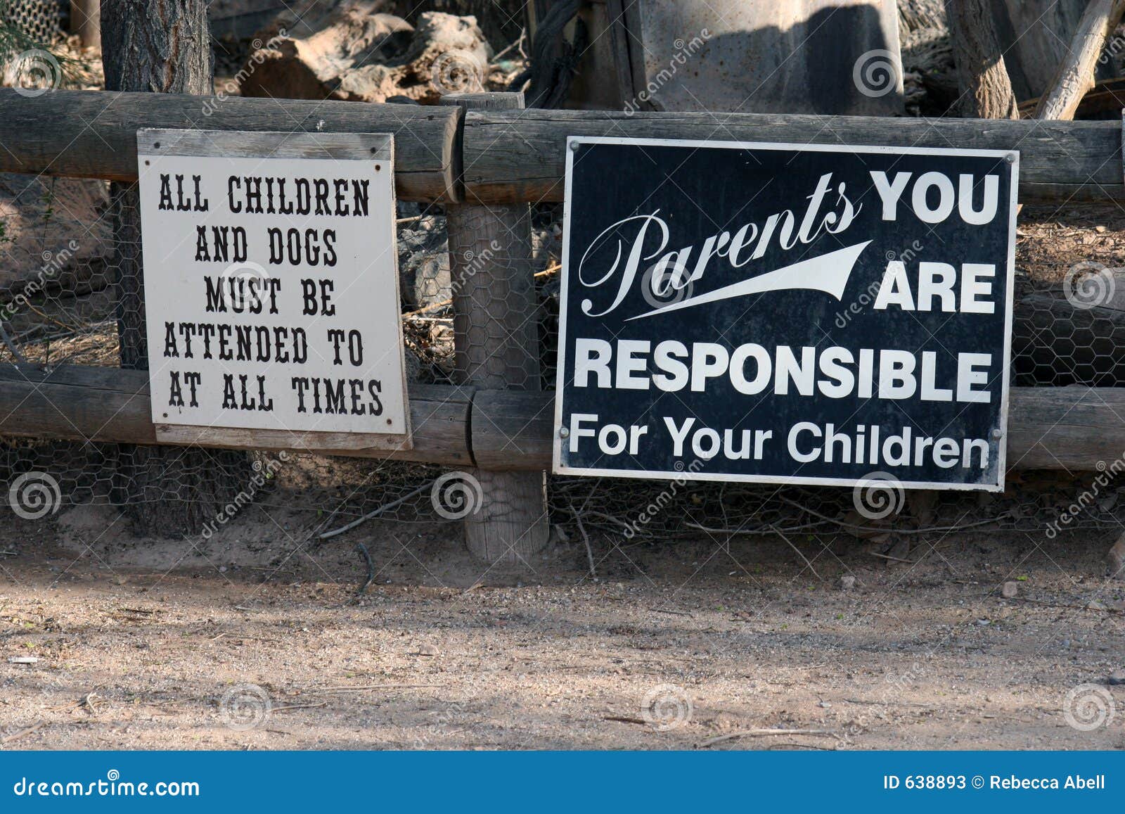 Watch your Kids stock image. Image of child, warning, attended - 638893