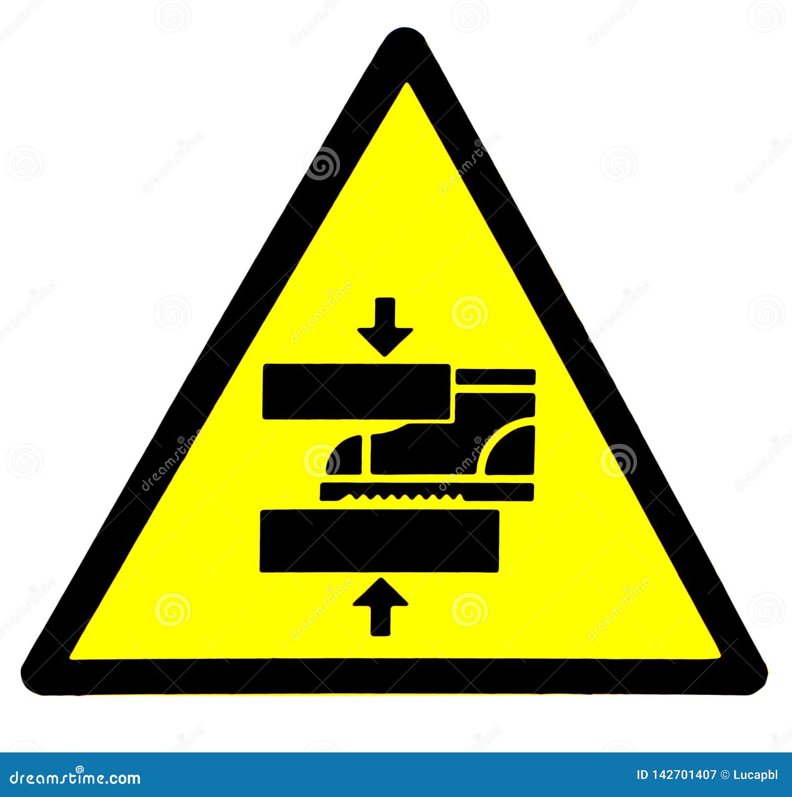 Danger Moving Parts Can Crush And Cut Do Not Operate With Guard Removed ...