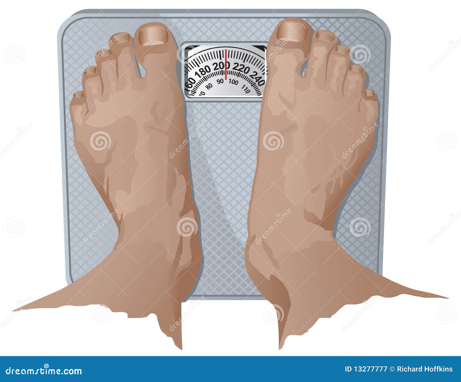 Watch Your Weight stock illustration. Illustration of resolution - 13277777