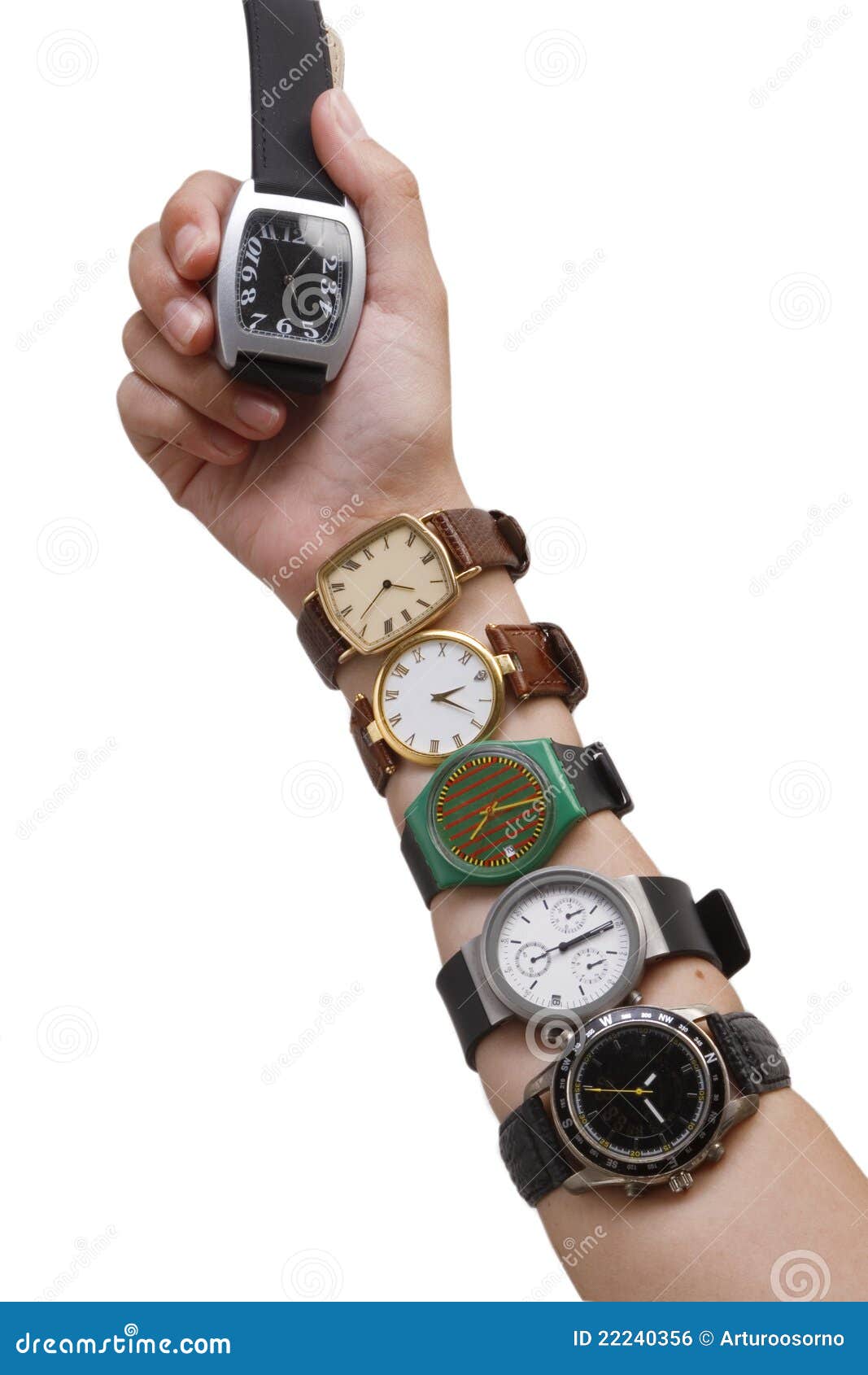 Watches stock photo. Image of business, isolated, advance - 22240356