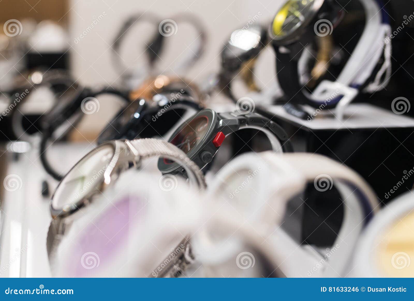 Watches store stock photo. Image of watch, sale, shopping - 81633246