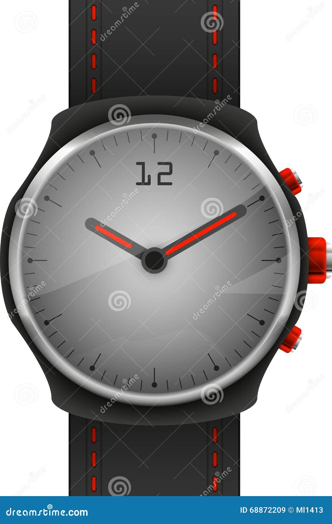 Watches vector stock vector. Illustration of computer - 68872209