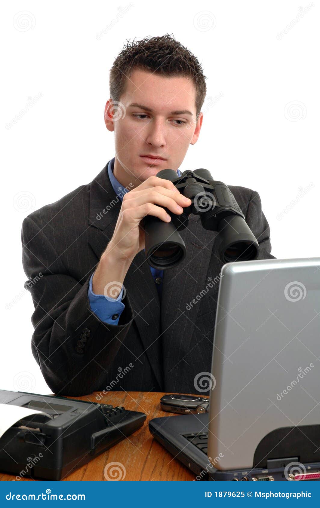 Watching stock image. Image of young, machine, handsome - 1879625