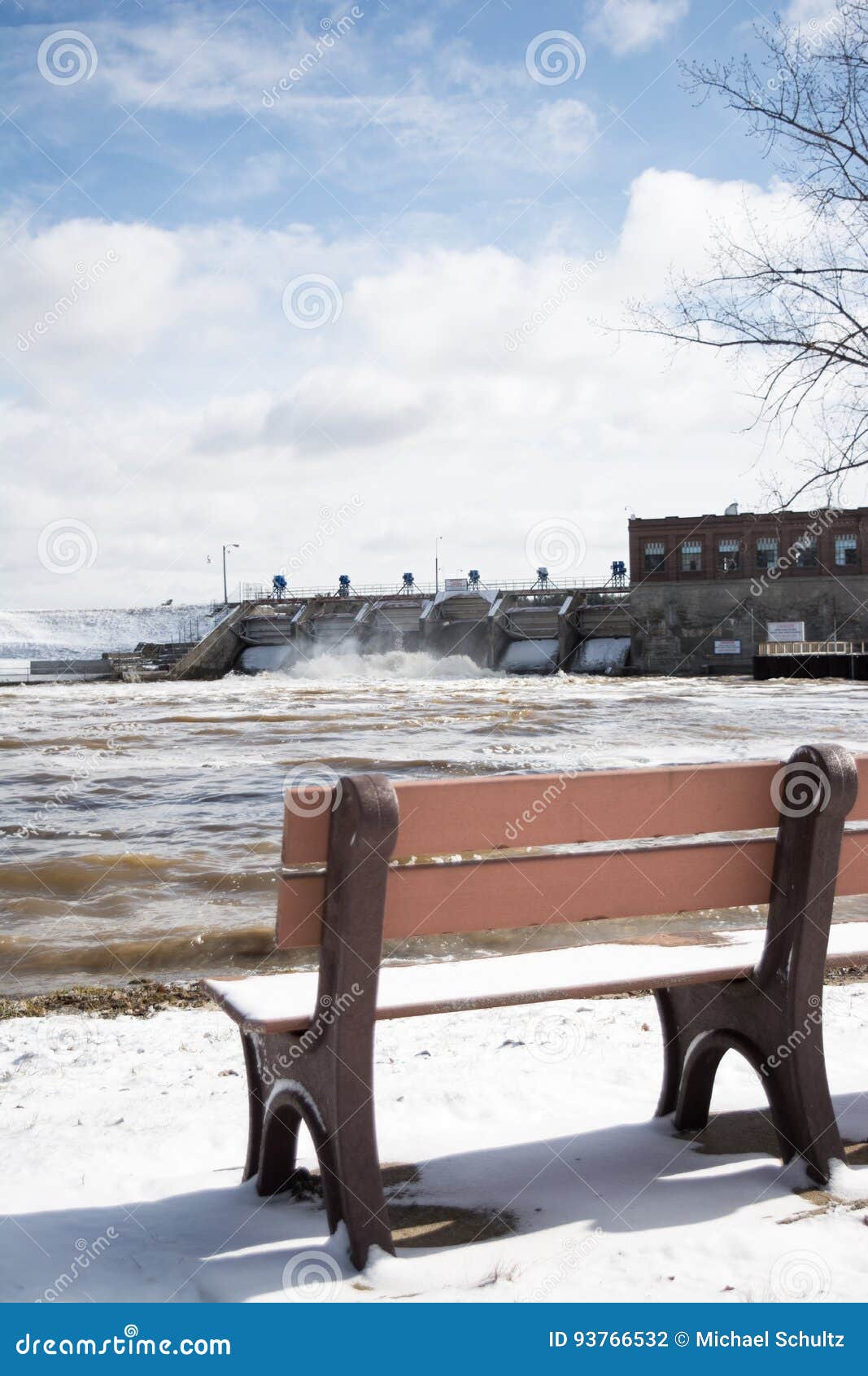 Watching the flood stock photo. Image of generator, electricity - 93766532
