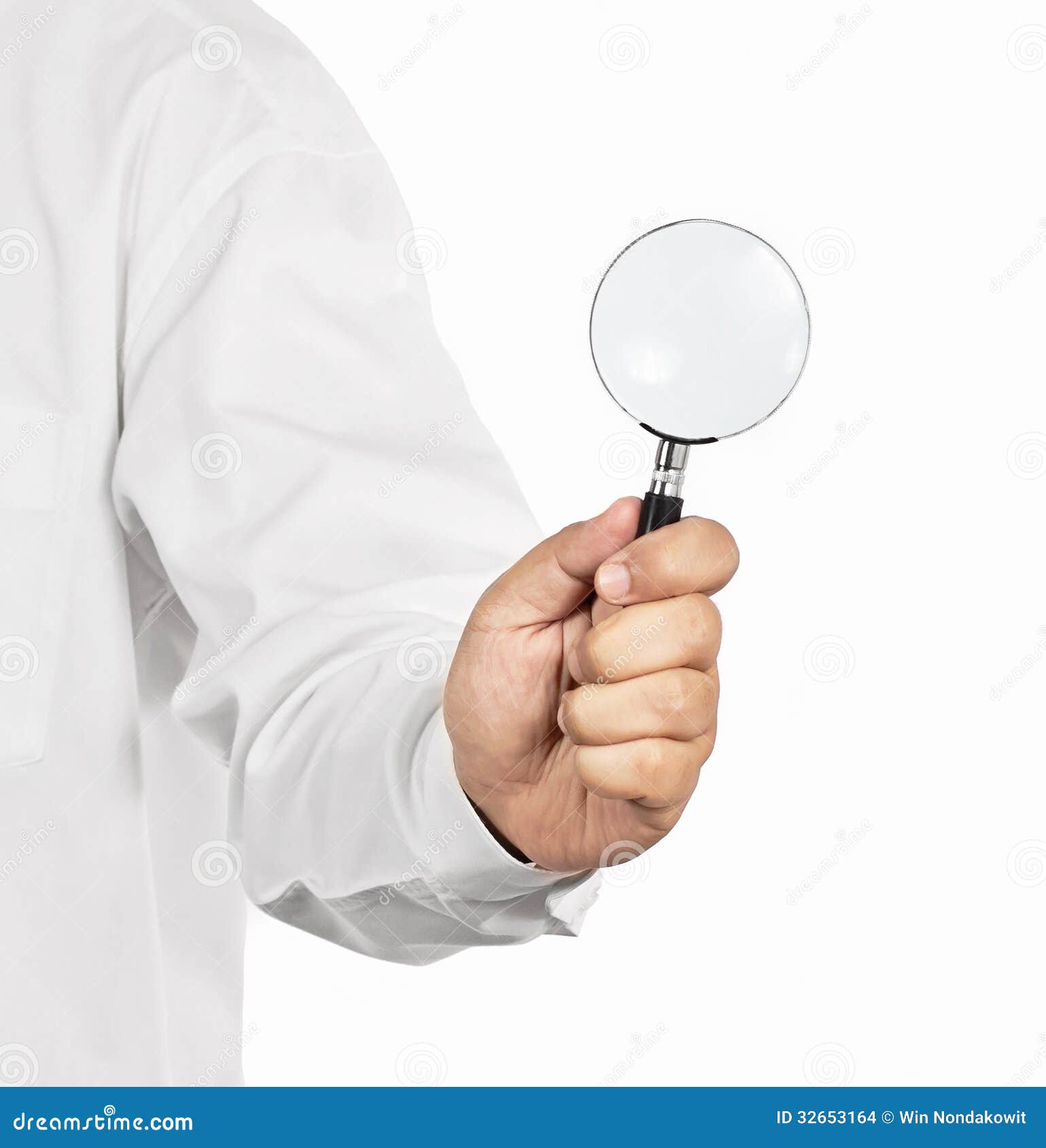 Watching stock photo. Image of tool, white, isolated - 32653164