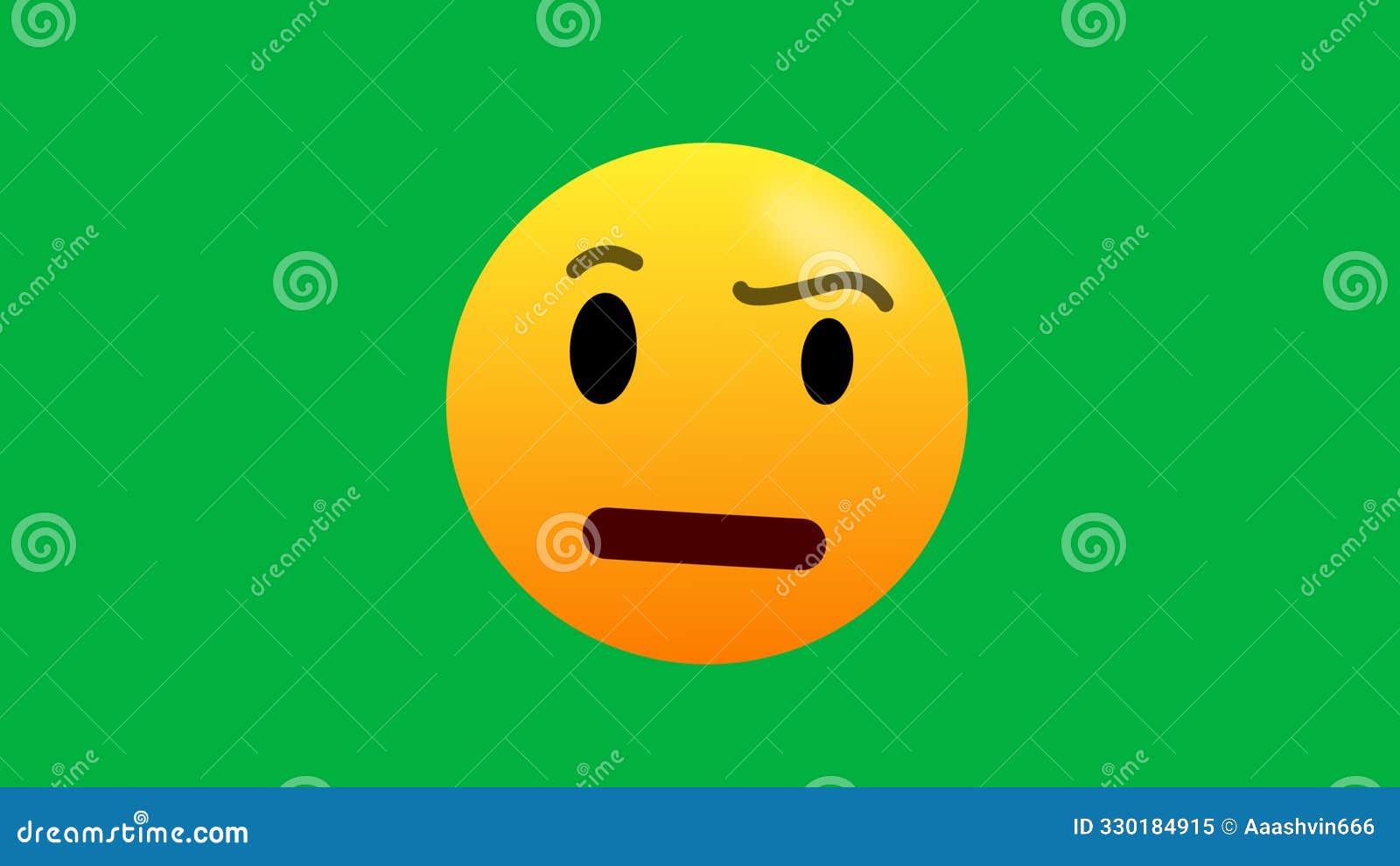 Watching and Looking Carefully Emoji Stock Illustration - Illustration ...