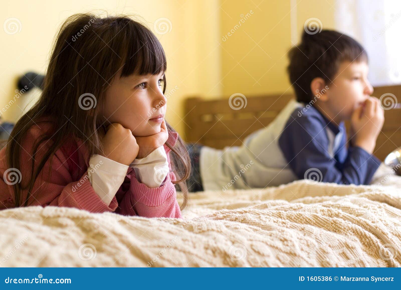 Watching Television stock photo. Image of friendly, intense - 1605386