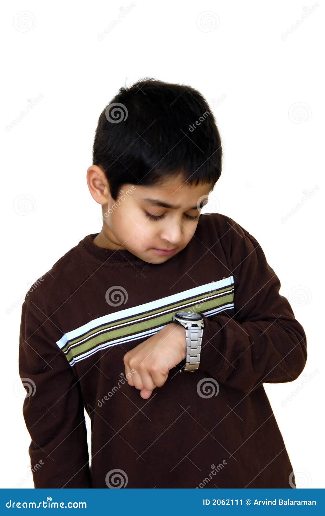 Watching time stock image. Image of rushed, complexion - 2062111