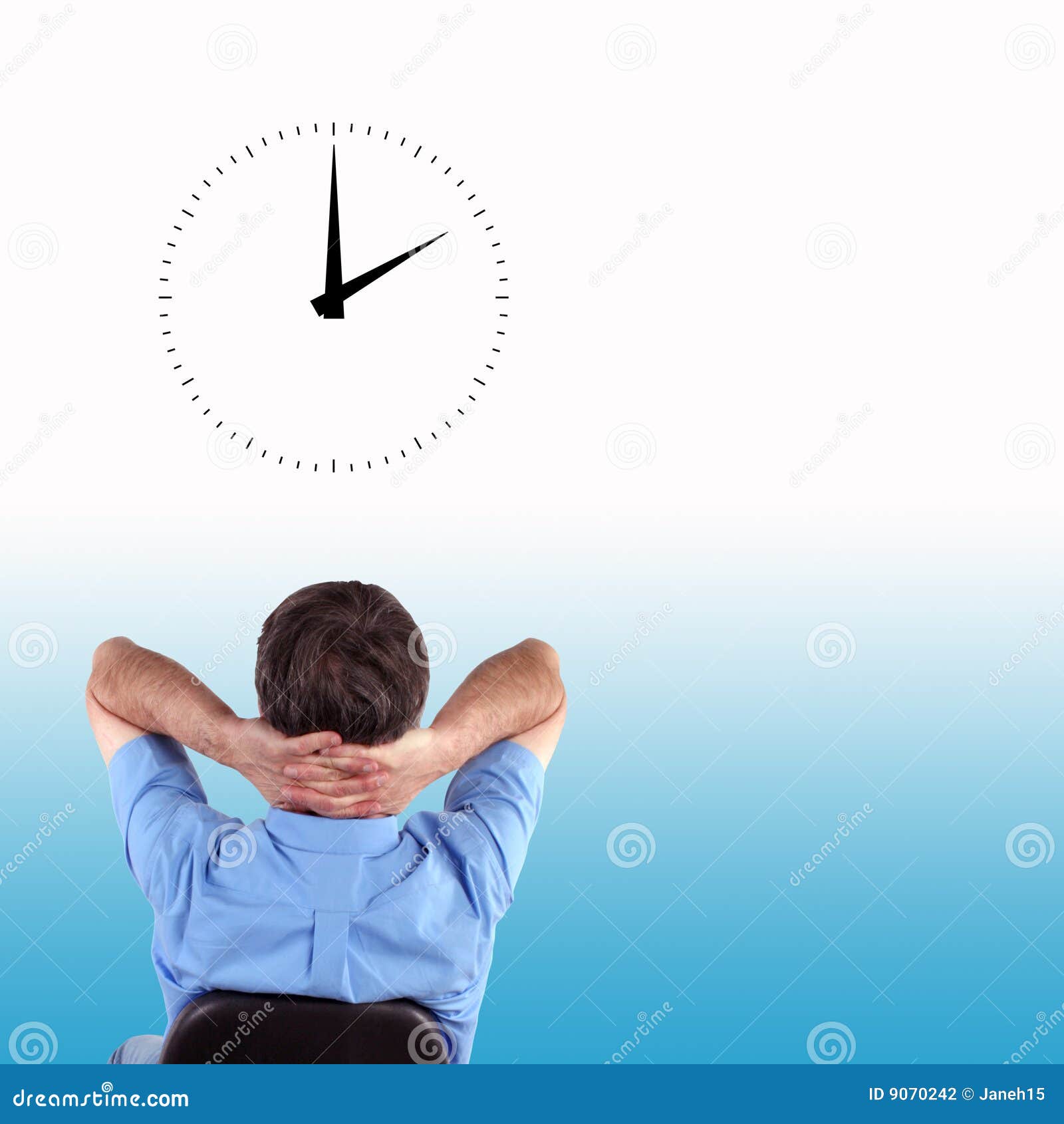 Watching time stock photo. Image of dream, happy, male - 9070242