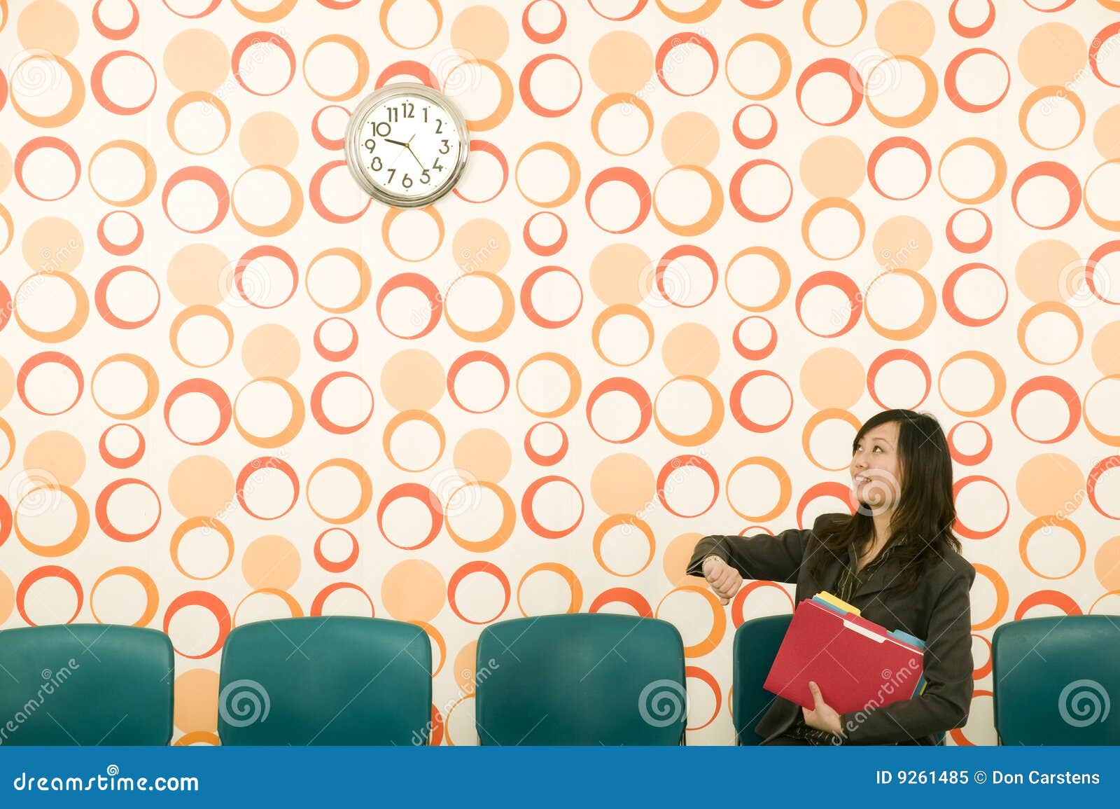 Watching the Time stock image. Image of orange, wallpaper - 9261485