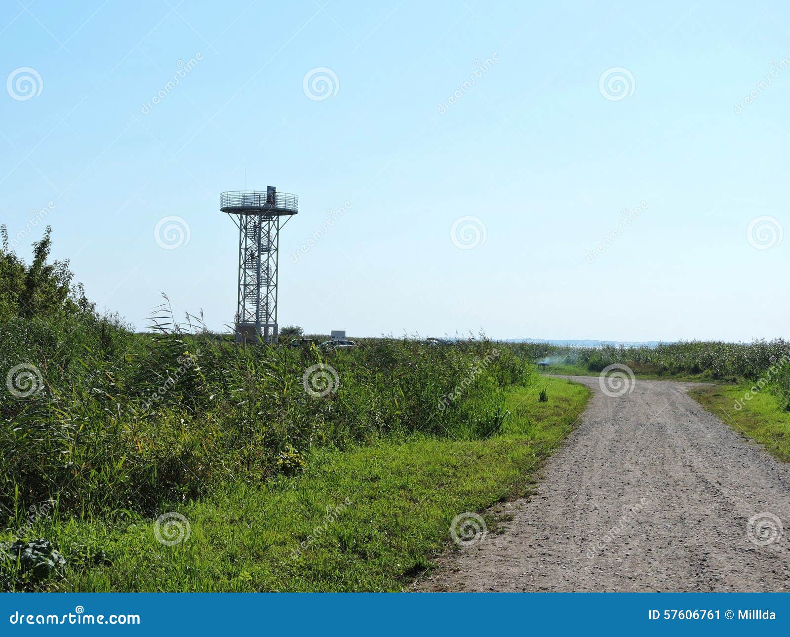 Watching tower stock image. Image of pleasure, water - 57606761
