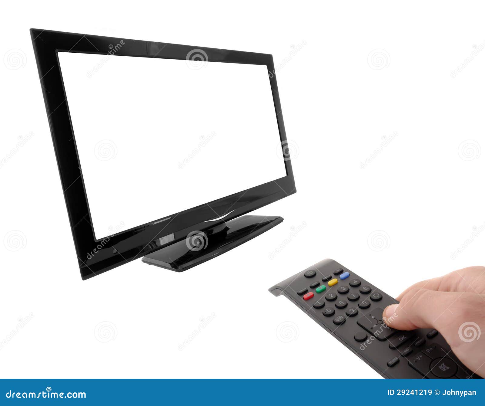 Watching tv stock image. Image of human, media, bright - 29241219
