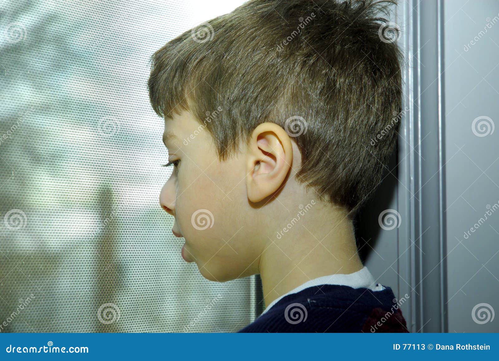 Watching and Waiting stock image. Image of profile, people - 77113