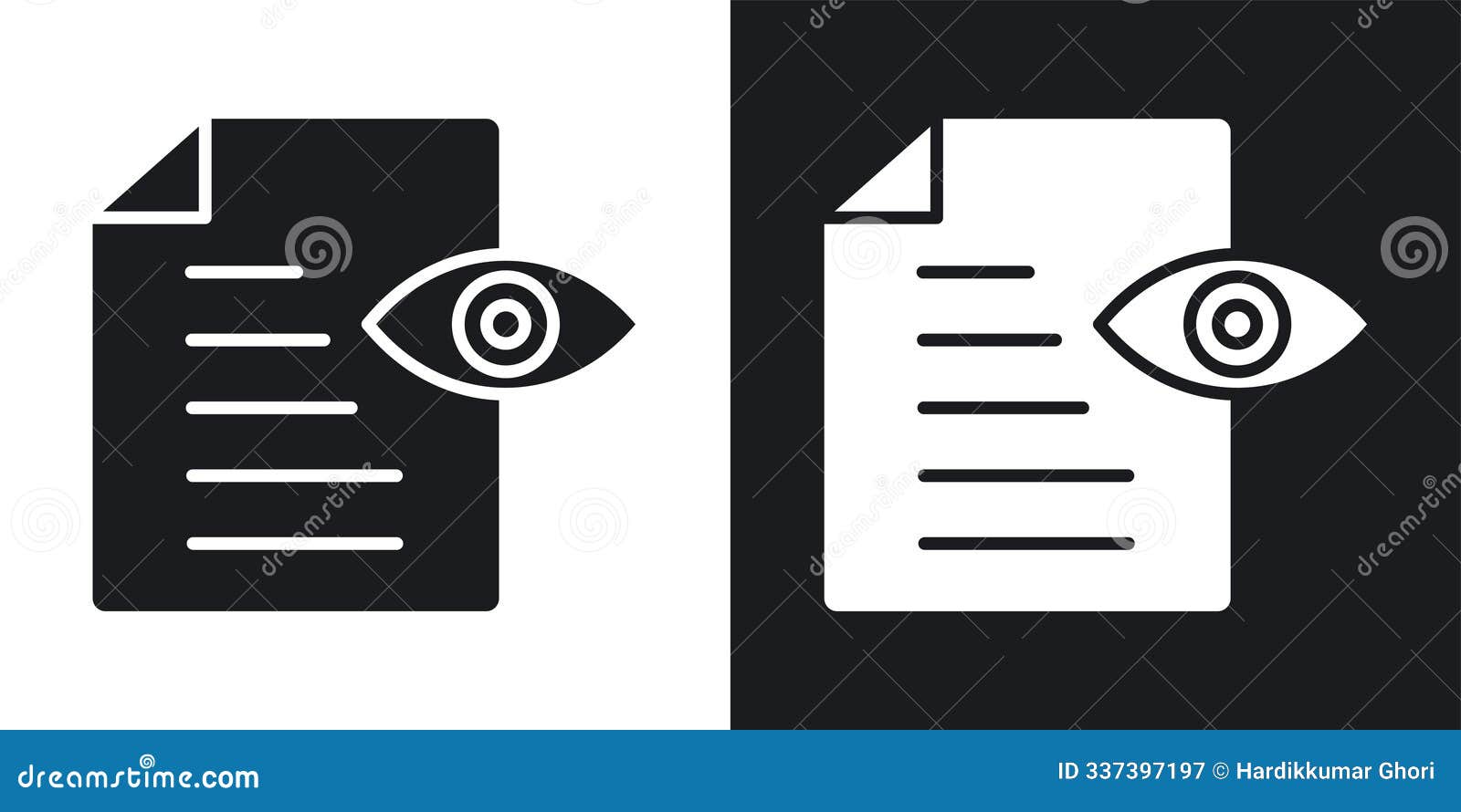 Watchlist Thin Line Vector Icon Set Stock Illustration - Illustration ...