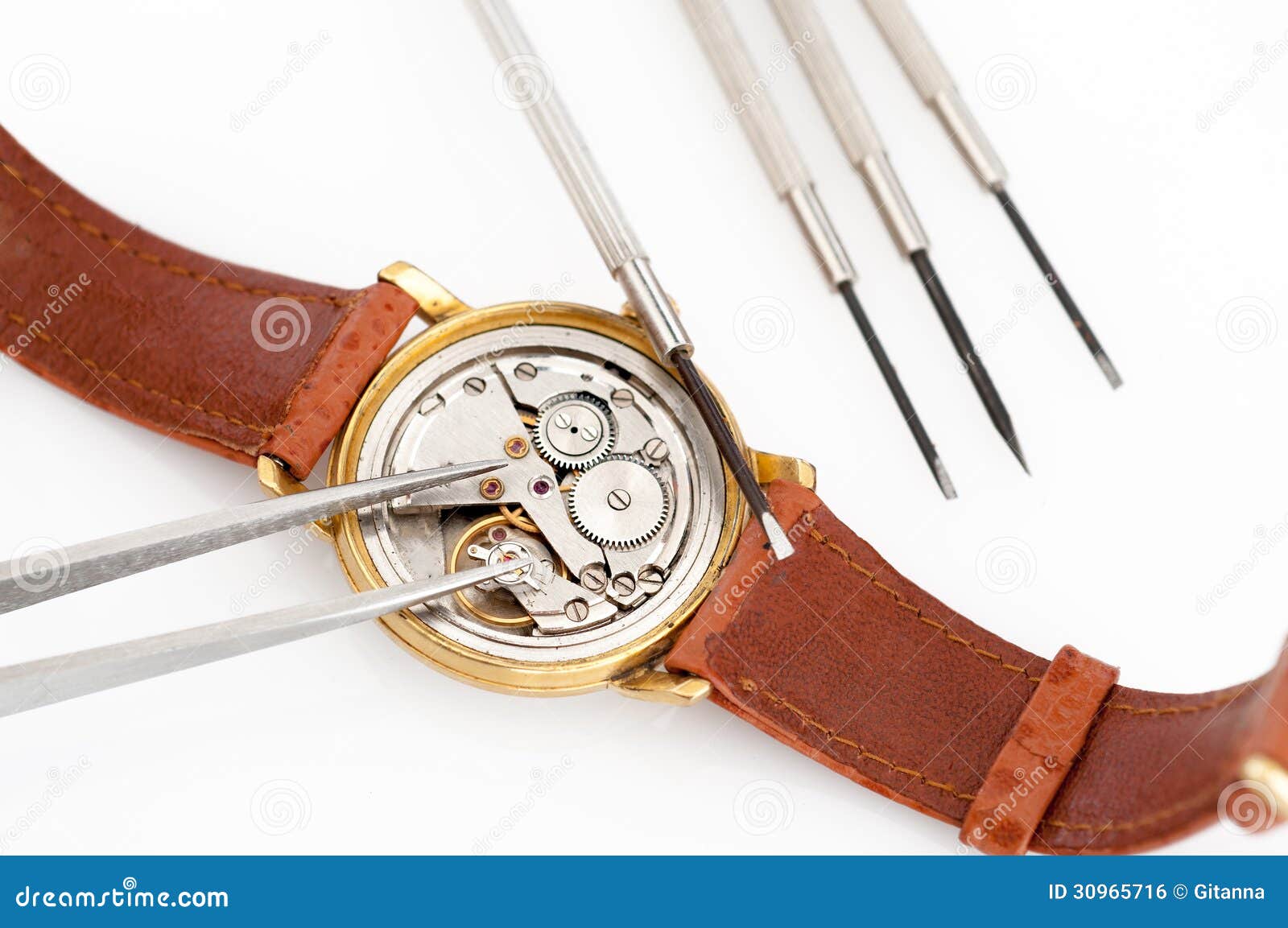 Watchmaker Tools stock photo. Image of technology, occupation - 30965716