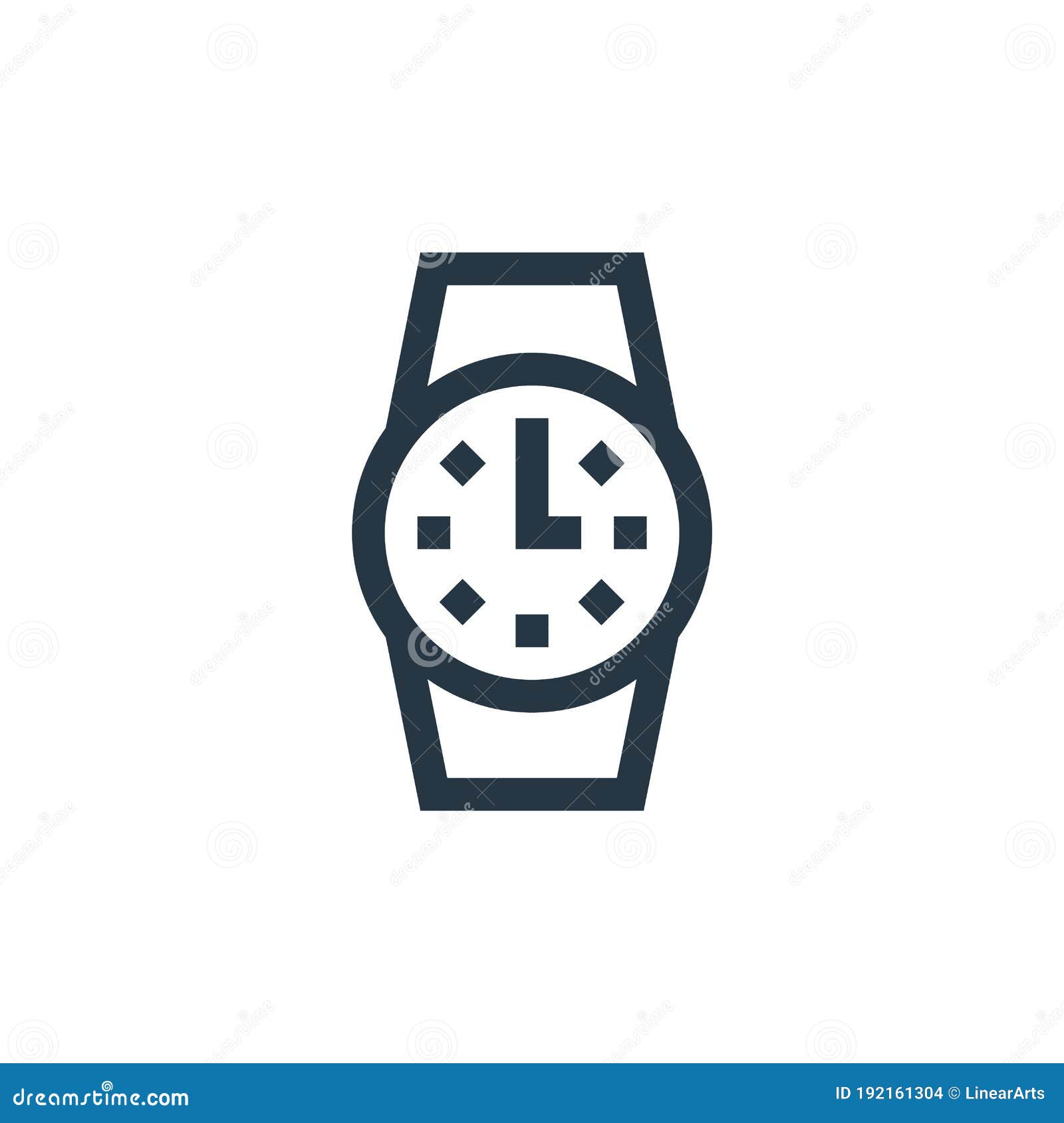 Watchmaking Icon Vector from Handcrafts Concept. Thin Line Illustration ...