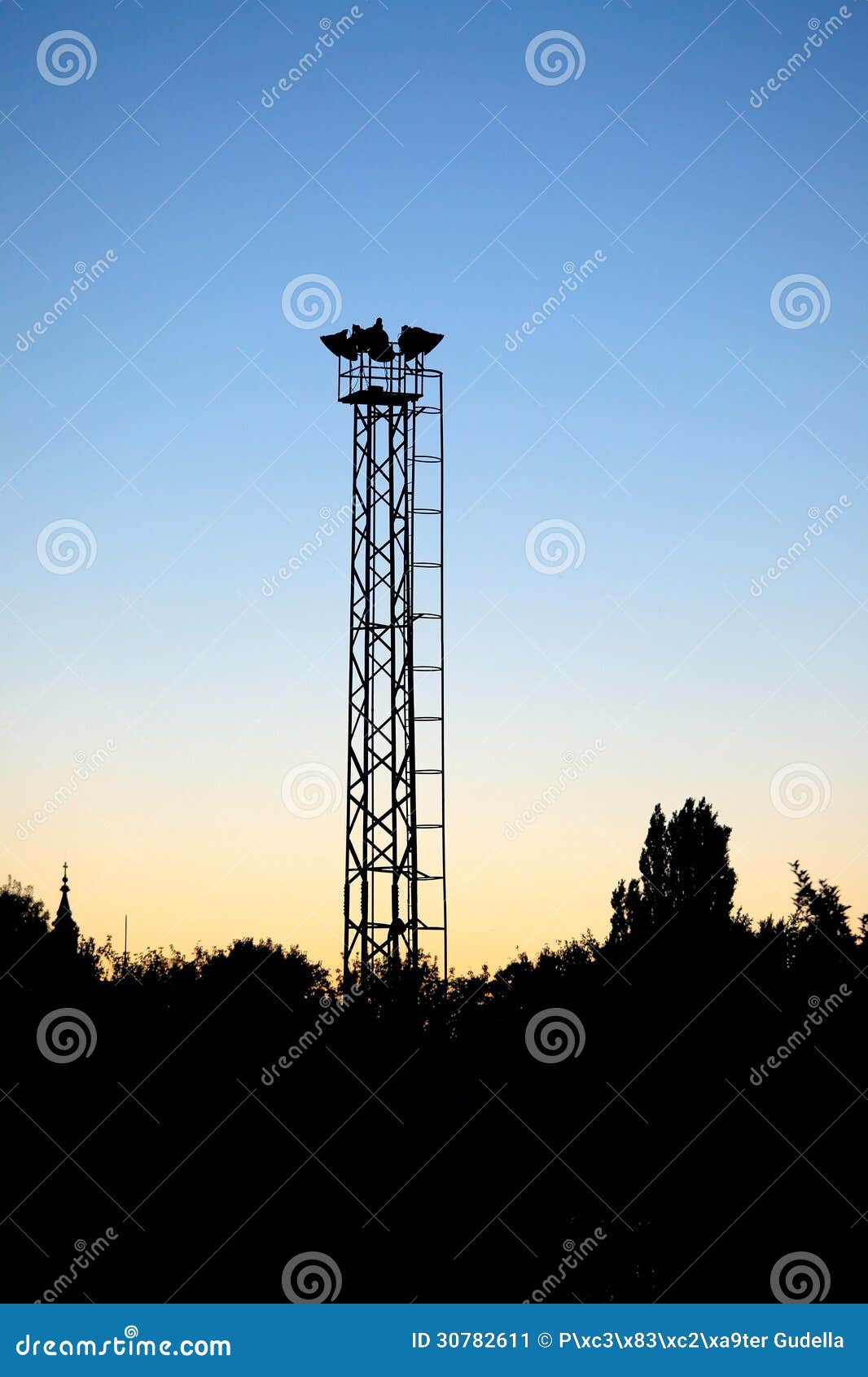Watchpost stock image. Image of watchtower, guardpost - 30782611