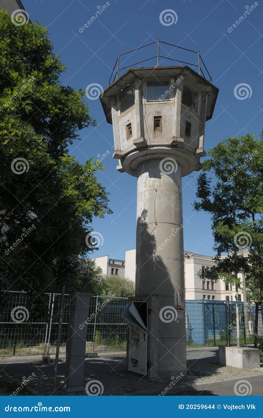 Watchtower stock photo. Image of trees, tower, patrol - 20259644