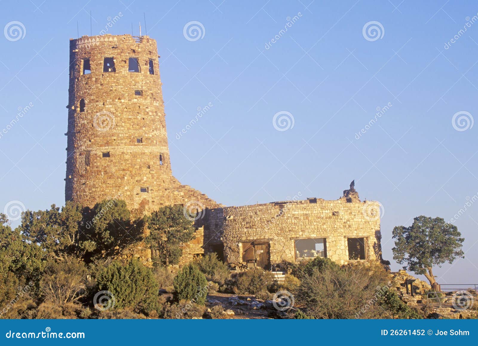 Watchtower stock photo. Image of edifice, united, canyon - 26261452