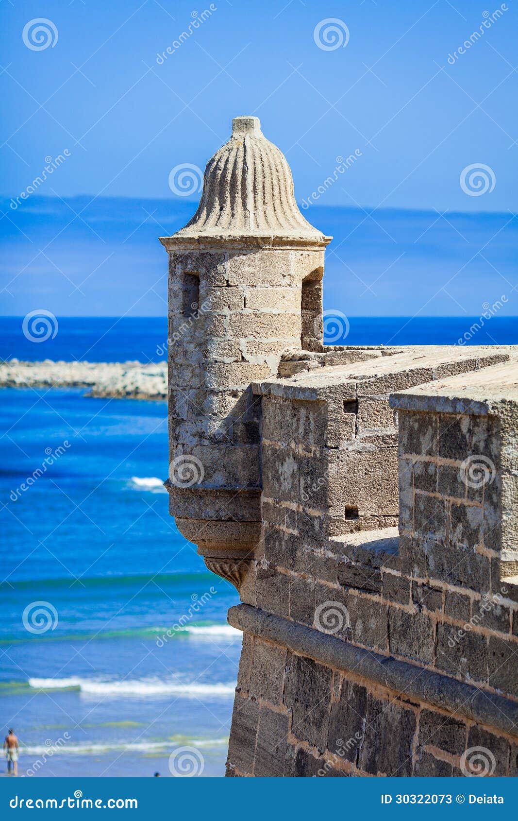 Watchtower stock image. Image of architectural, atlantic - 30322073
