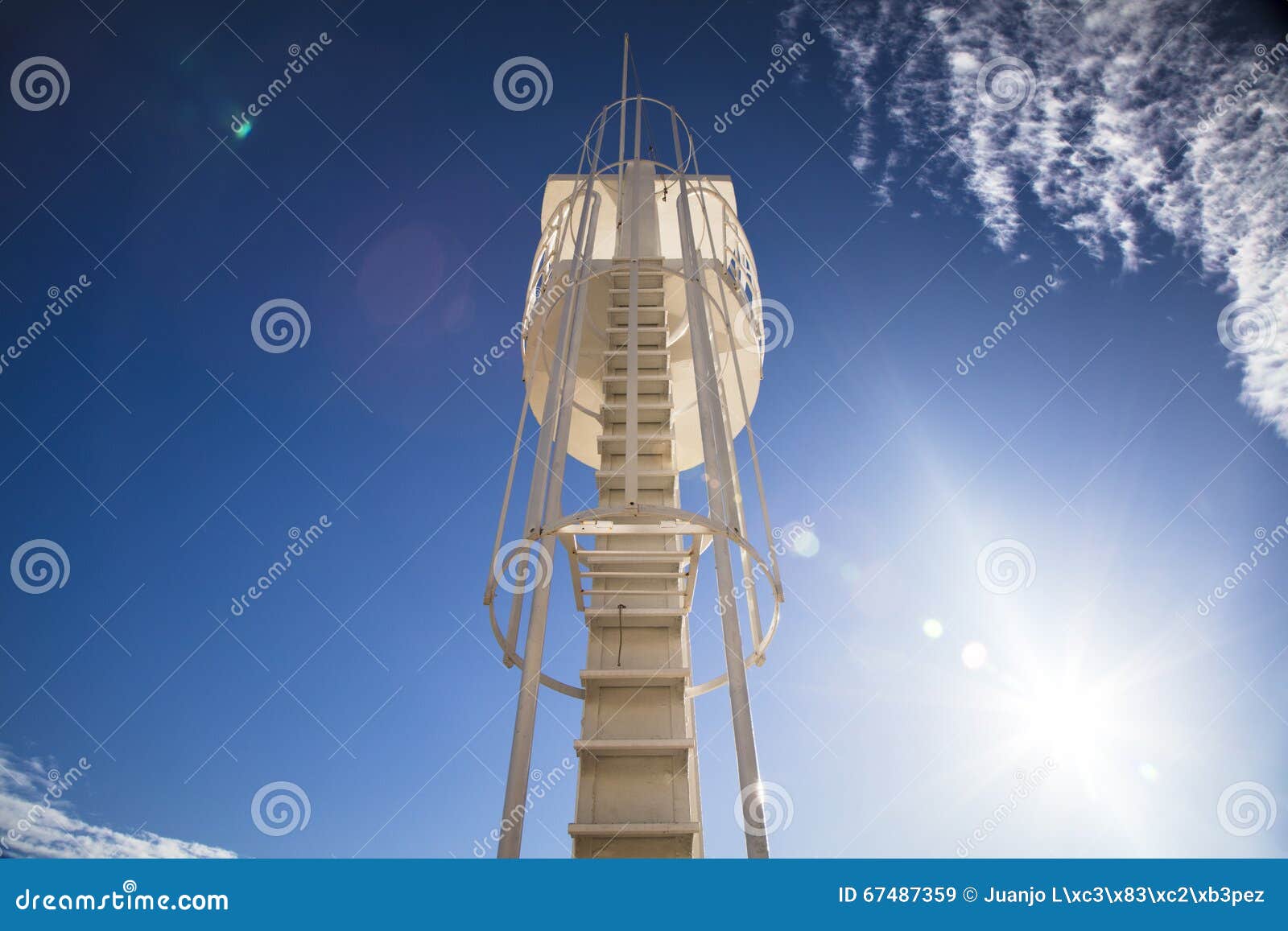 Watchtower Blue Sky Backgrounds Photos - Free & Royalty-Free Stock ...