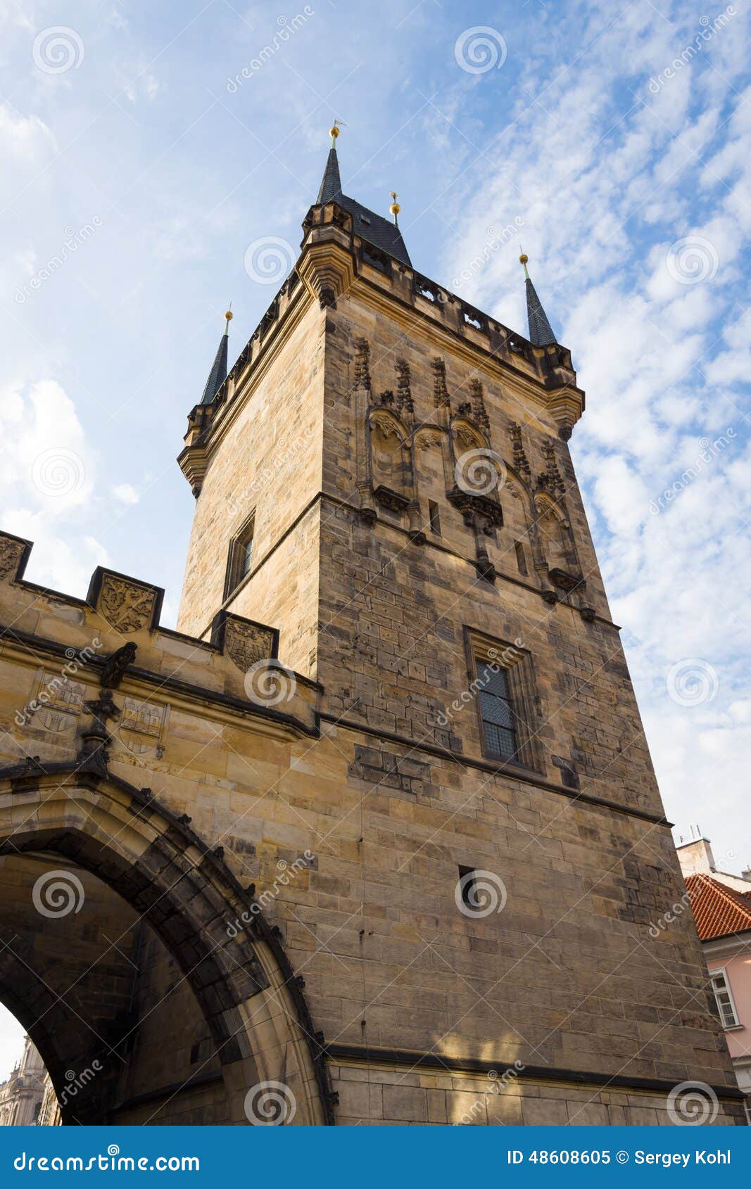 Watchtower stock image. Image of blue, view, watchtower - 48608605