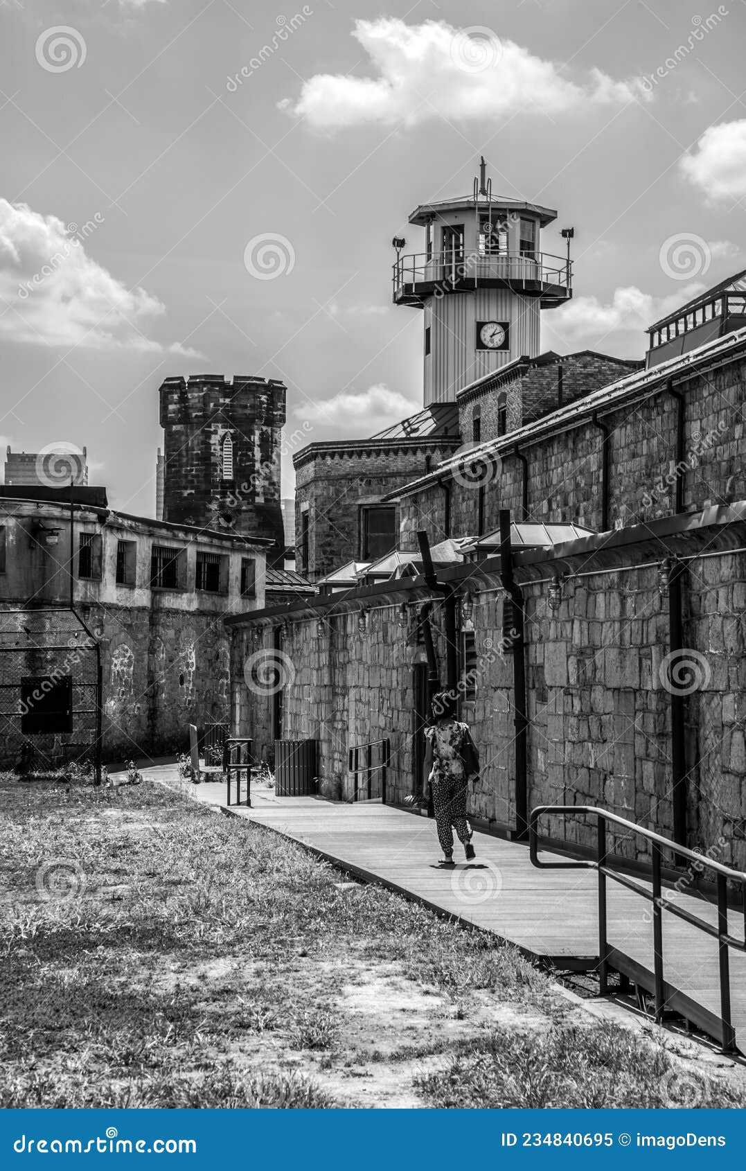 Abandoned Watchtower In The Israeli Part Of The Baptismal Site Of Jesus ...