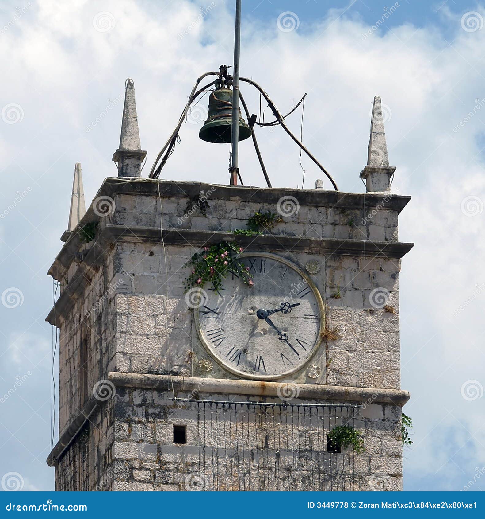 Watchtower in Croatia stock photo. Image of brick, europe - 3449778