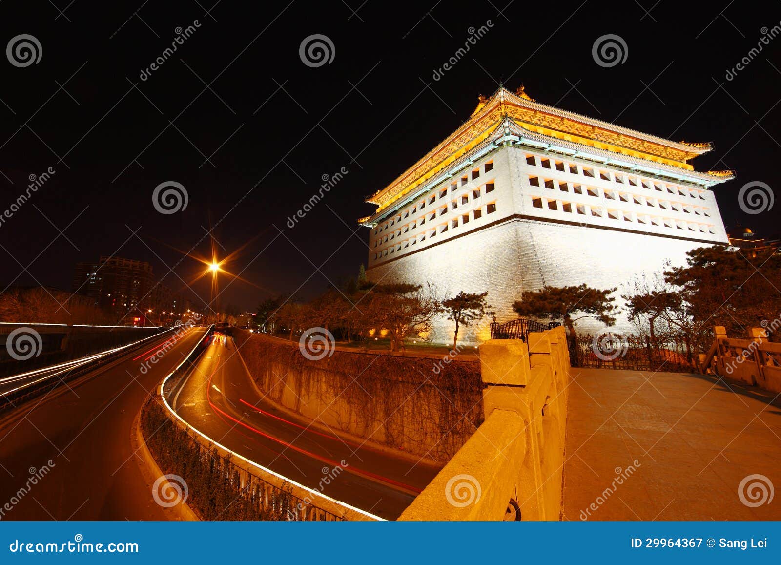 Night On The Watchtower Royalty-Free Stock Photography | CartoonDealer ...