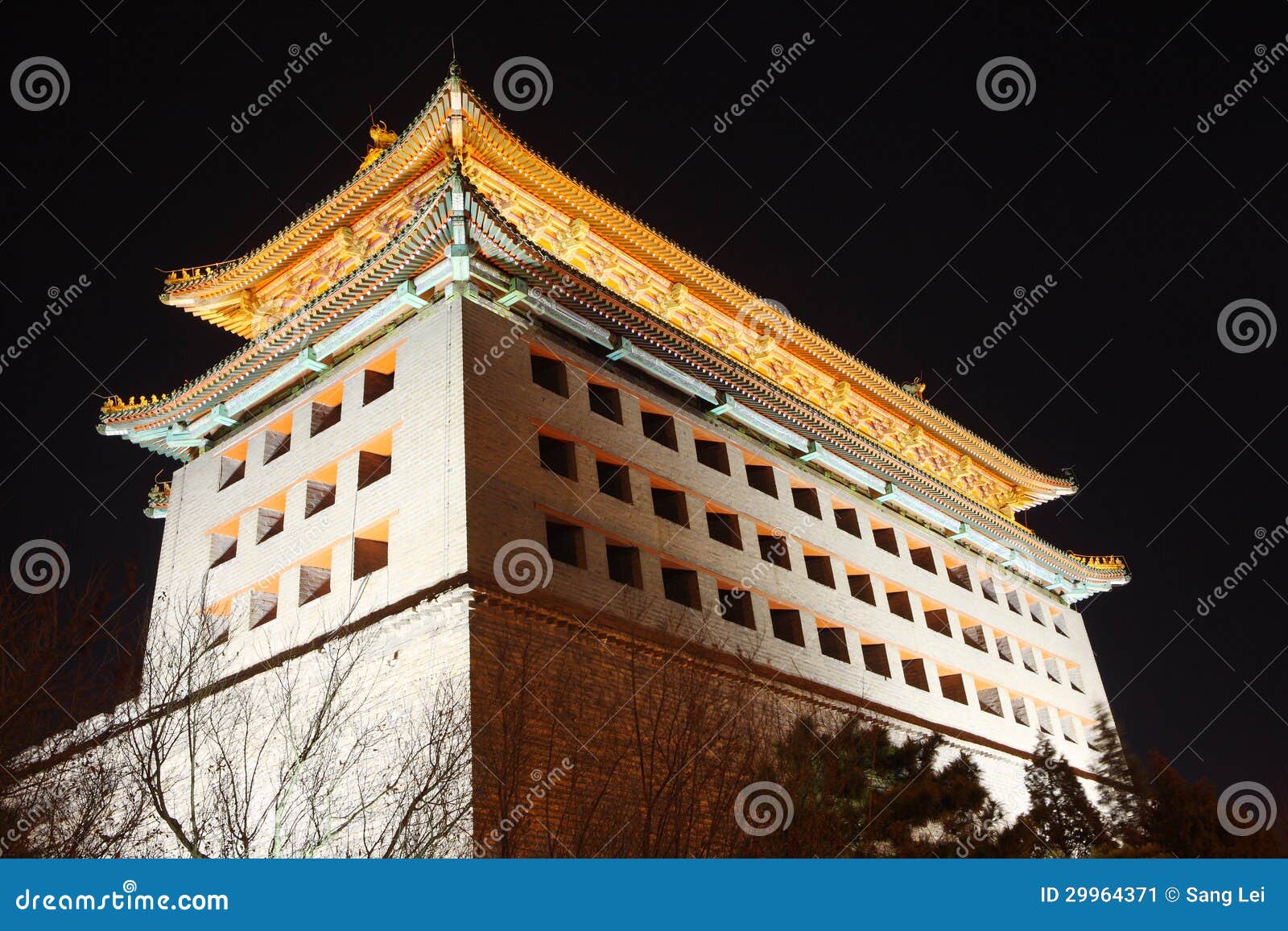 Night On The Watchtower Royalty-Free Stock Photography | CartoonDealer ...