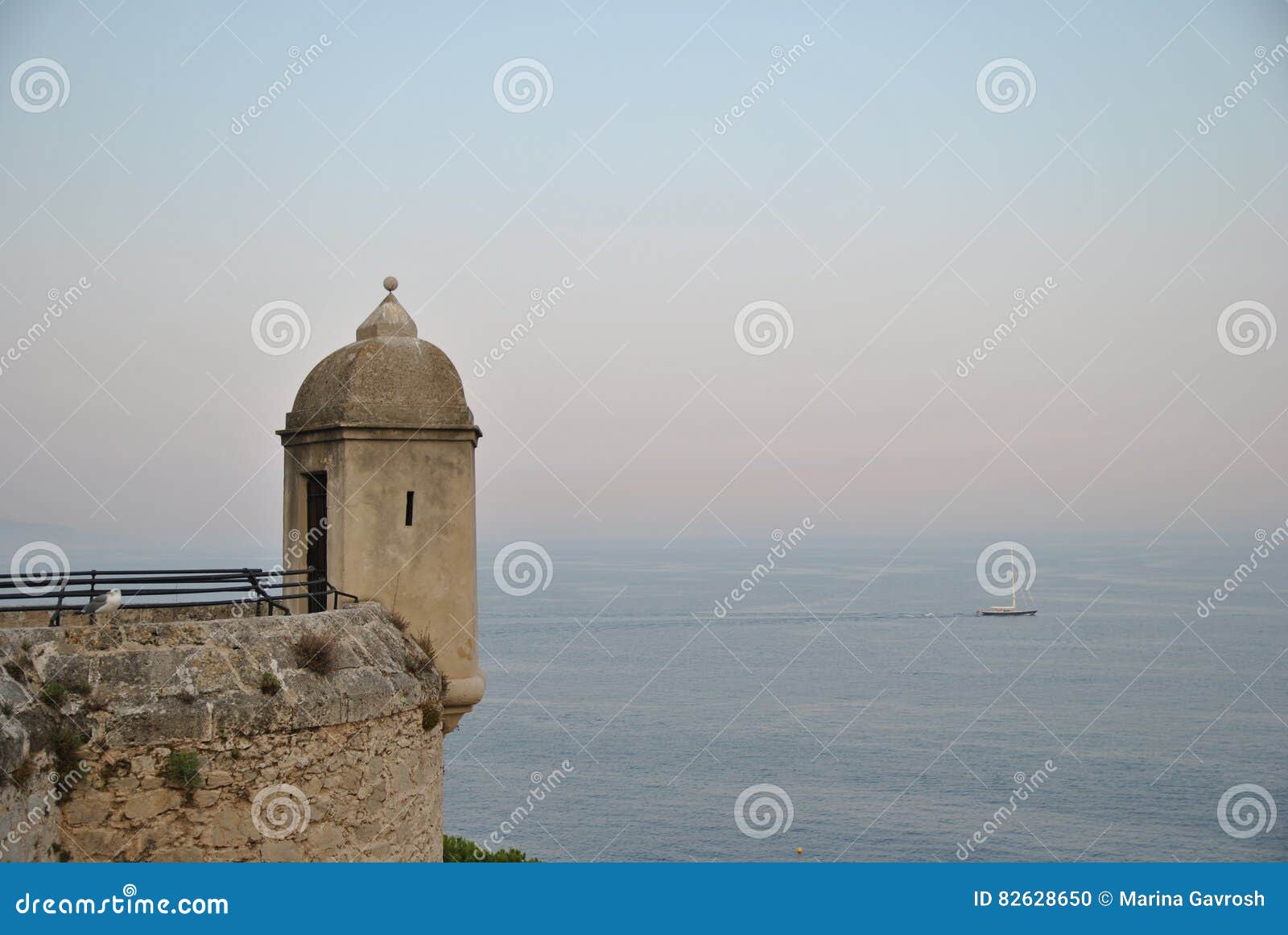 Watchtower of Fort Antoine in Monaco-Ville Editorial Image - Image of ...