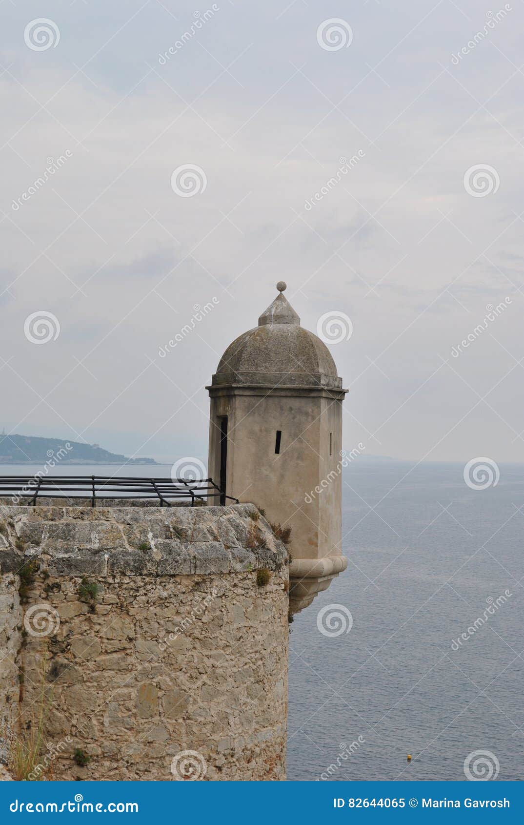 Watchtower of Fort Antoine in Monaco-Ville Editorial Image - Image of ...