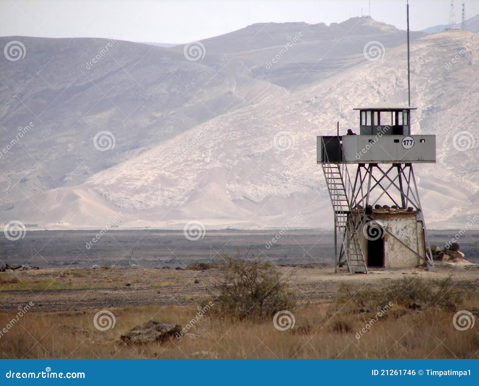 Watchtower Near Iranian Border, Turkey Stock Photo - Image of army ...