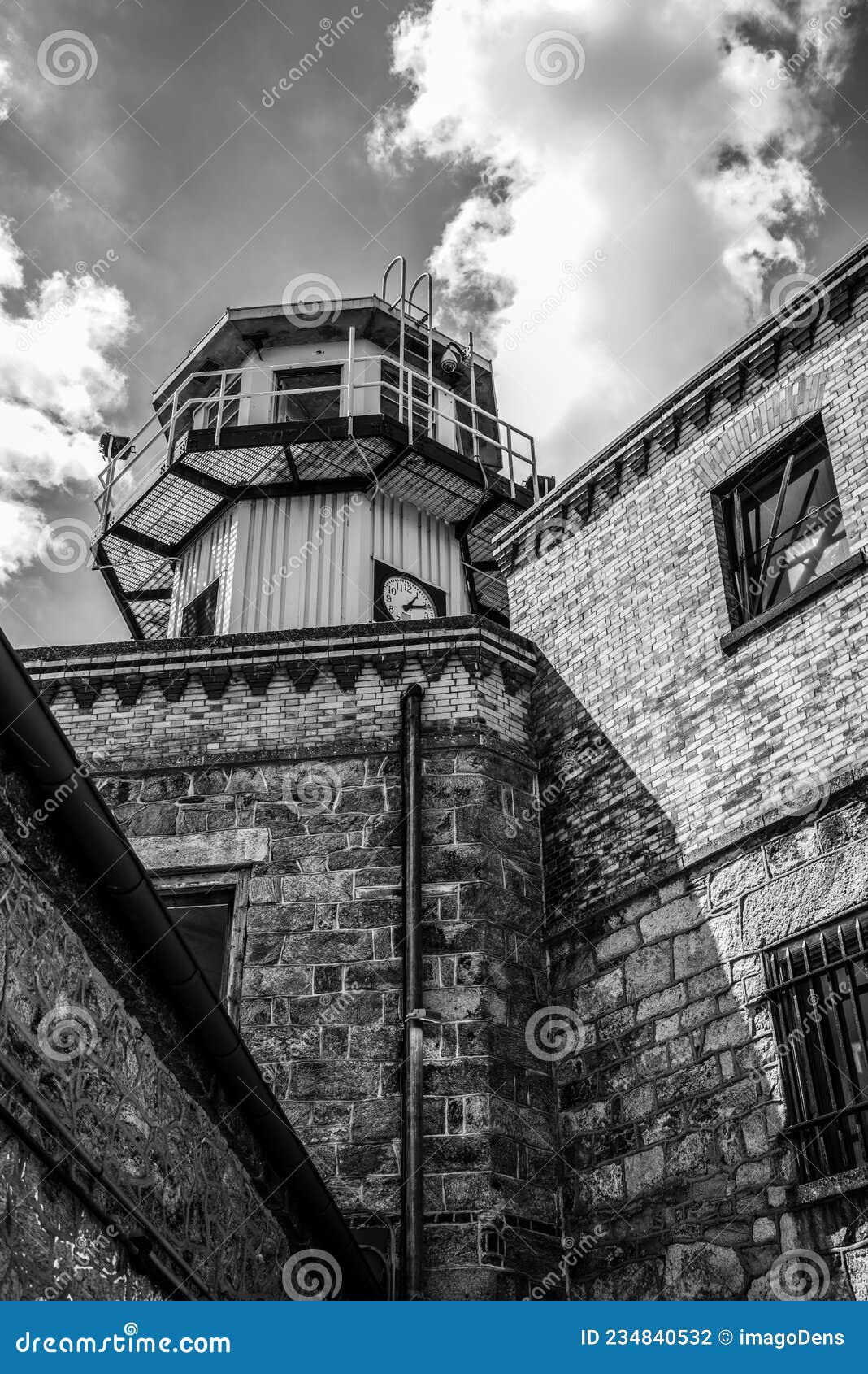 Watchtower for Prison Guards at the Eastern State Penitentiary ...
