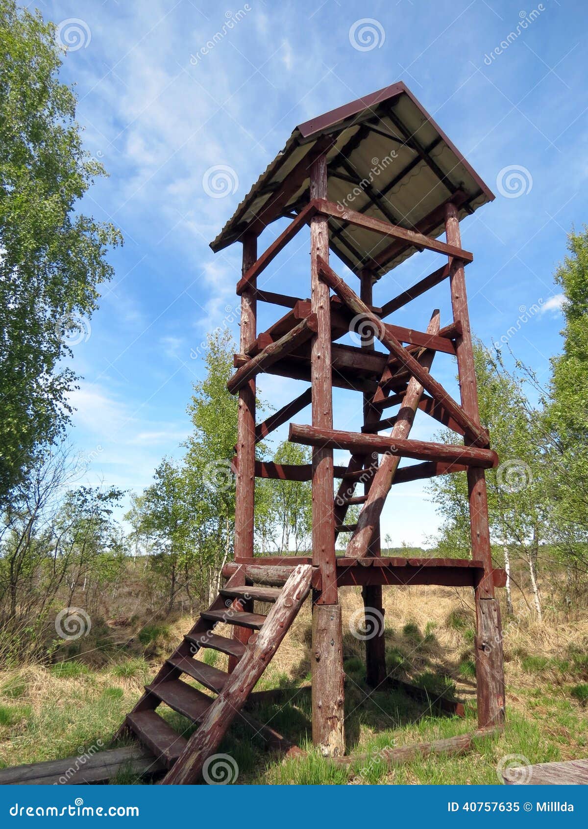 Watchtower stock image. Image of look, watch, natural - 40757635