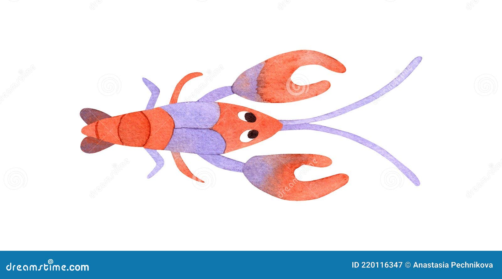 Cute Crawfish Stock Illustrations – 321 Cute Crawfish Stock ...