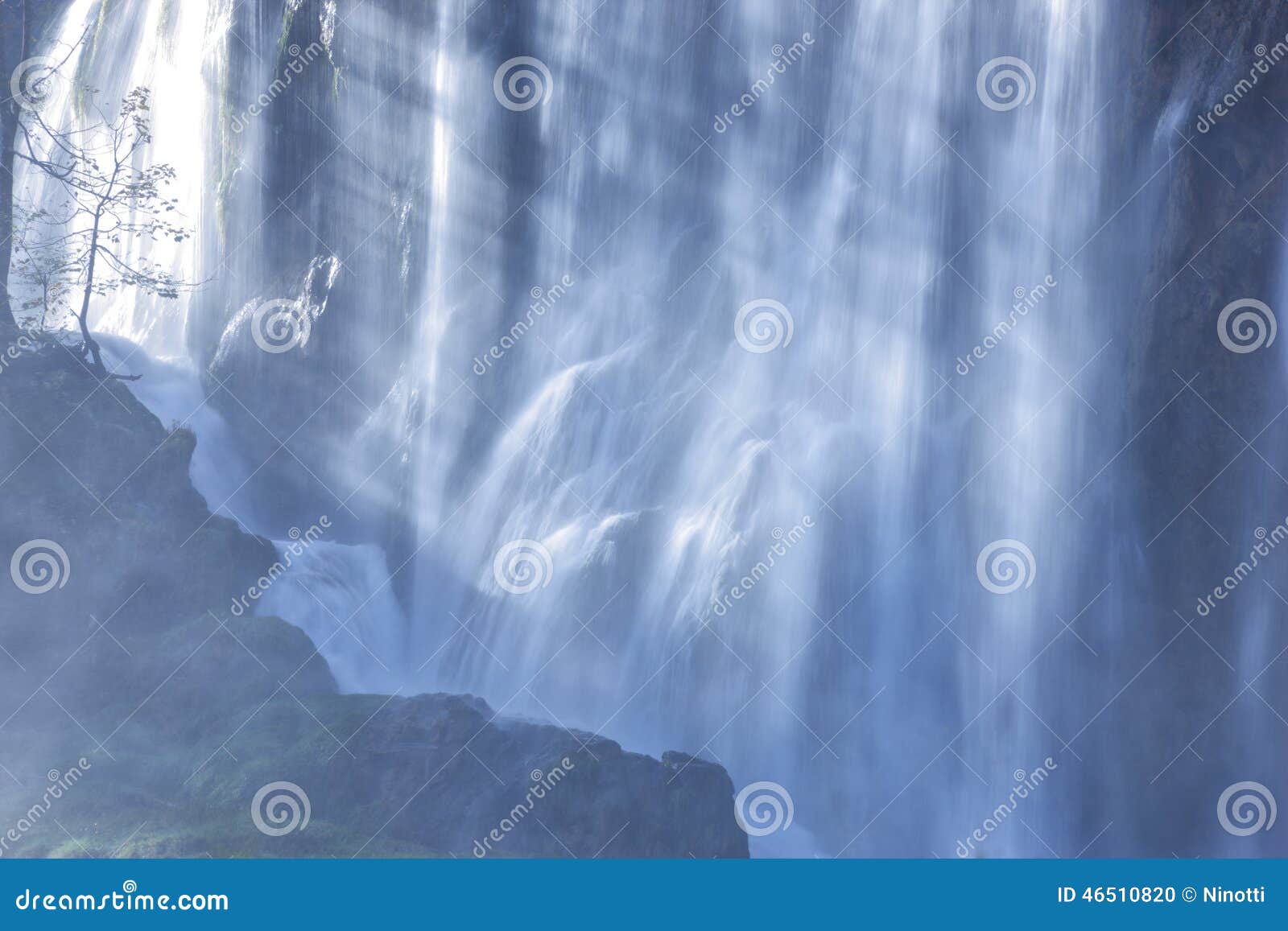 Watefall stock photo. Image of natural, liquid, cool - 46510820