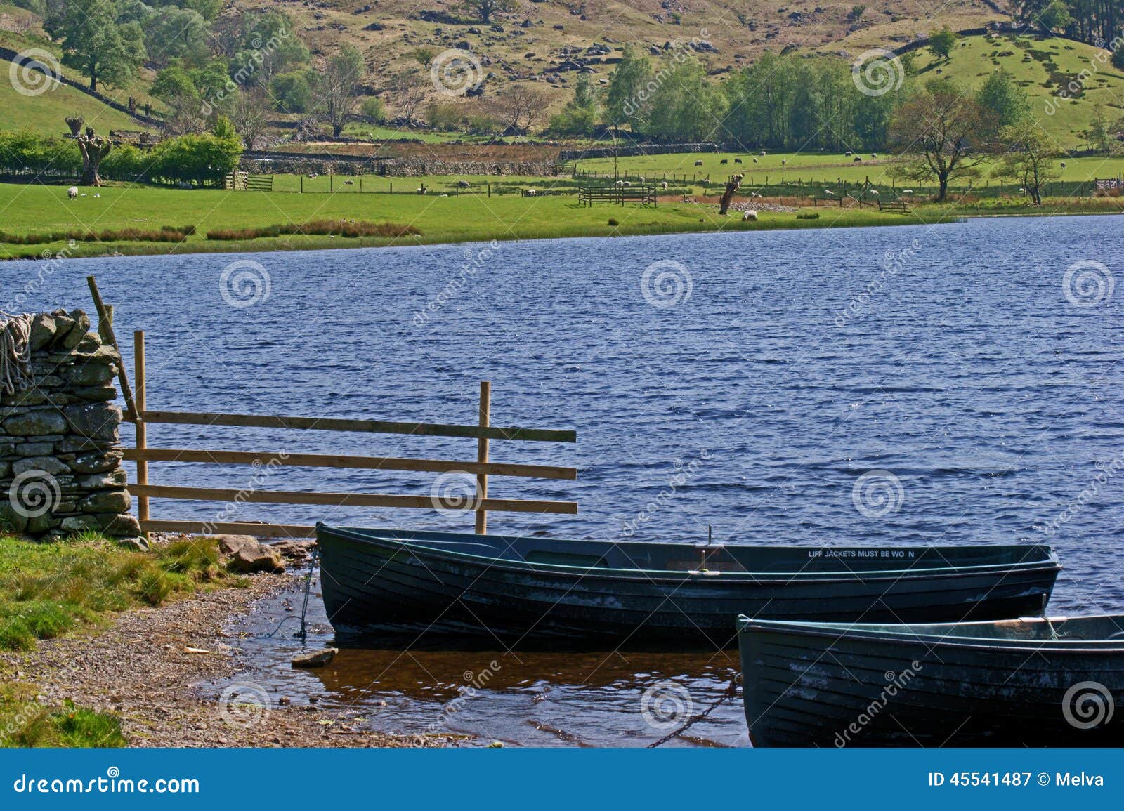 Watendlath Tarn stock image. Image of england, water - 45541487