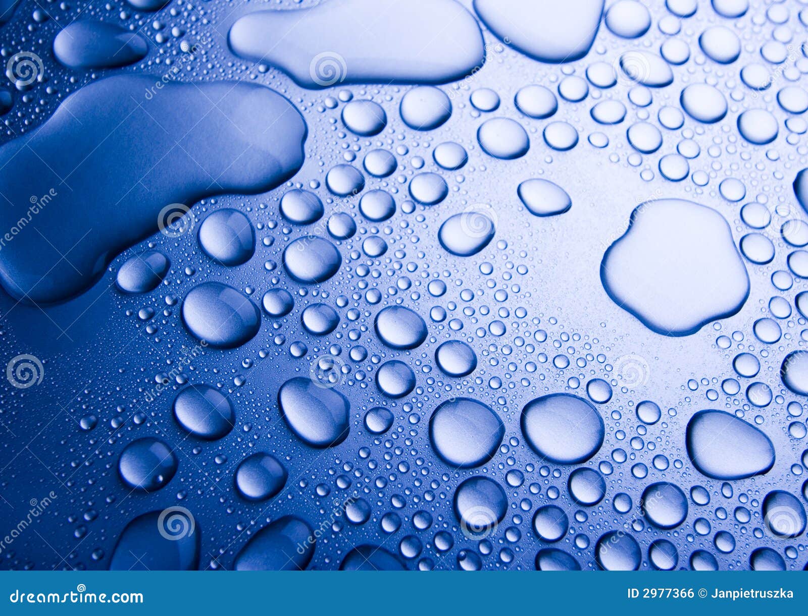Water stock photo. Image of closeup, cold, blue, rain - 2977366